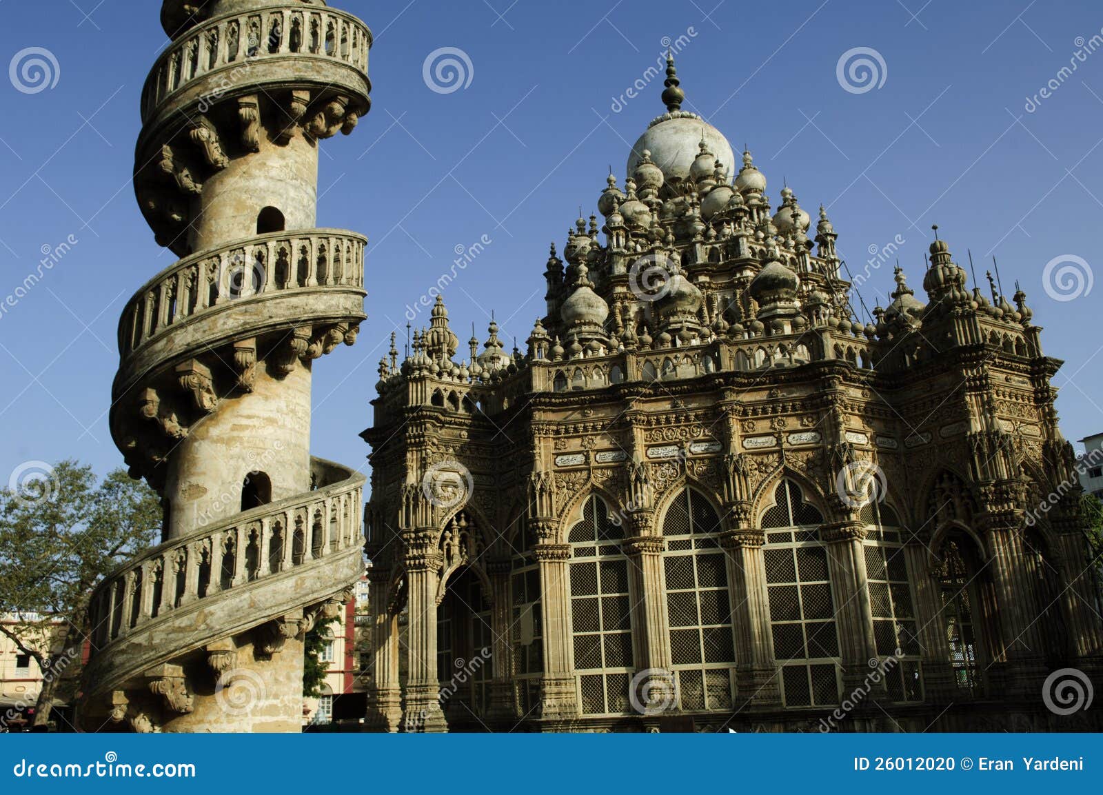 Mahabat Maqbara Palace Stock Image | CartoonDealer.com #268720387