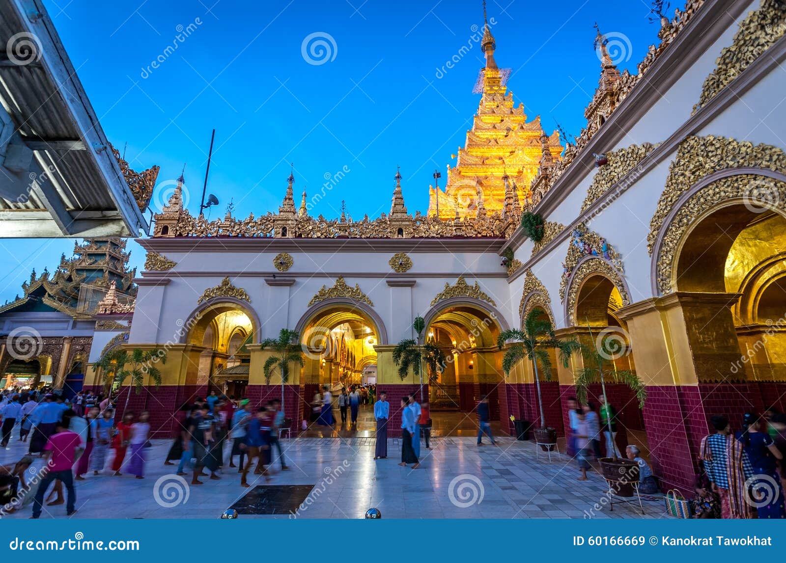 Mahamuni Paya image stock éditorial. Image du bouddhisme - 60166669