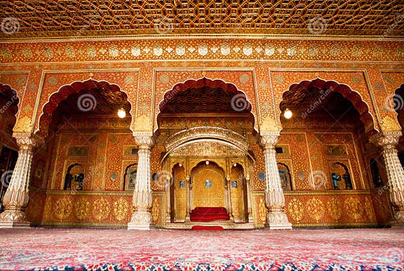 Maharaja S Resting Room with Arches in Gold Patterns Editorial Photo ... Maharaja S Resting Room with Arches in Gold Patterns Editorial Photo ...