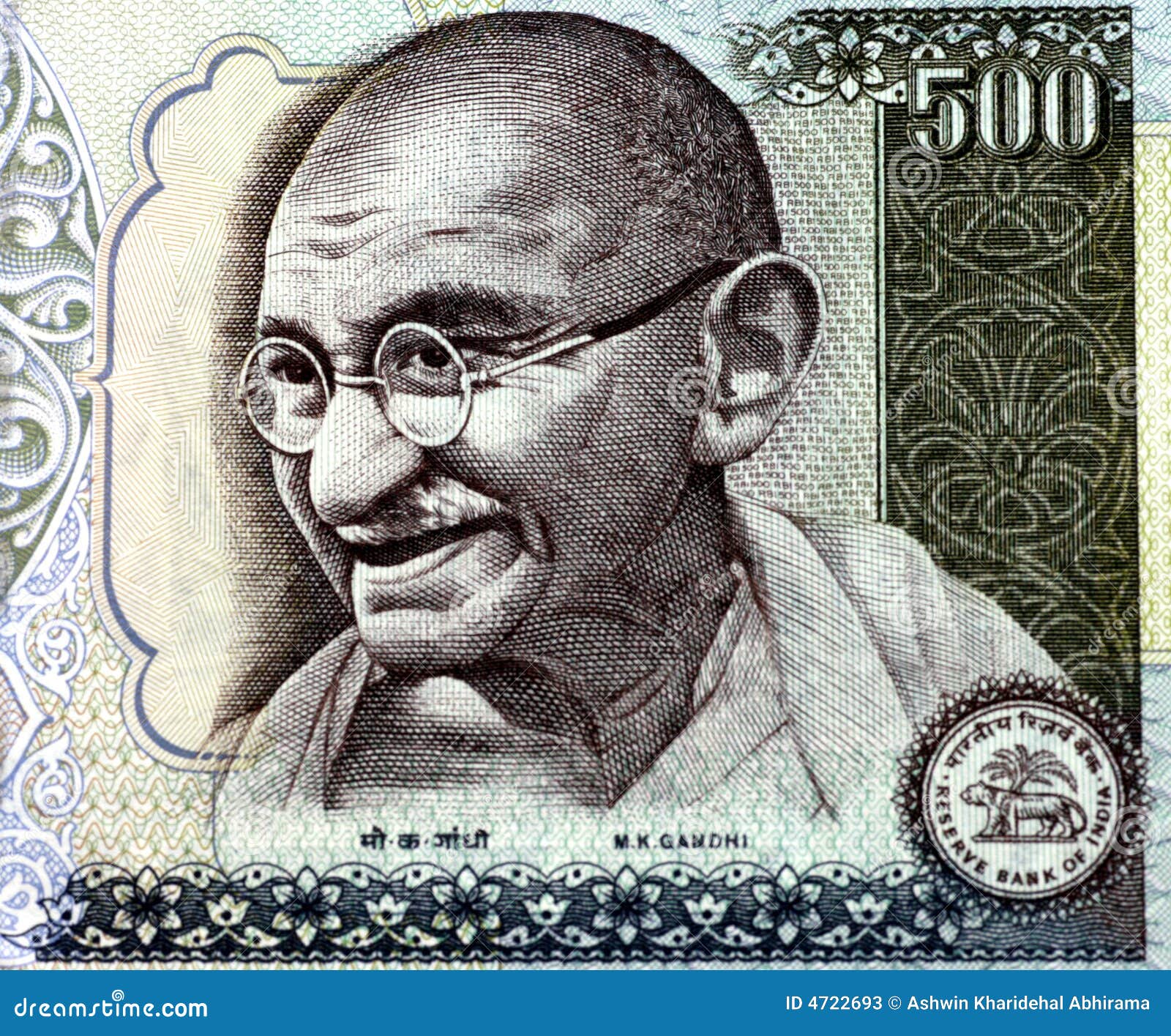 Mahatma Gandhi stock image. Image of portrait, gandhi - 4722693