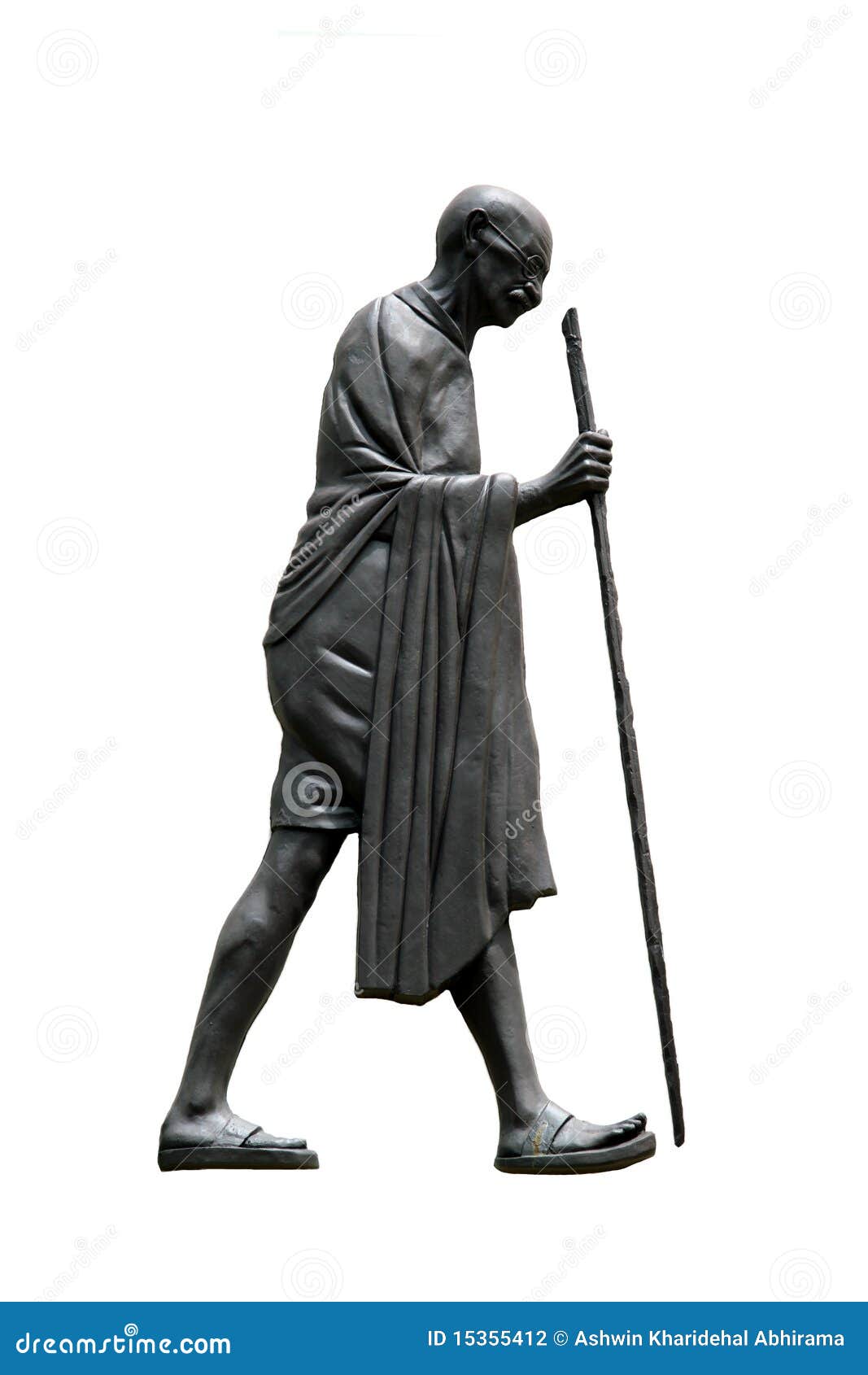 Mahatma Gandhi, Dandi March Stock Photo - Image of bapu, historic: 15355412