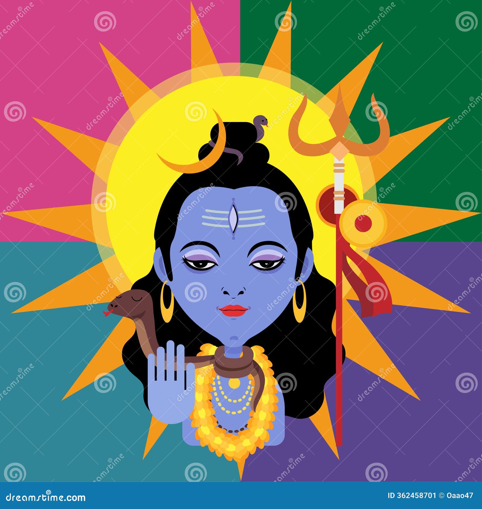 Drum Shiva Icon. Black Damaru Hourglass Shaped Of Hindu God Mahadev For ...