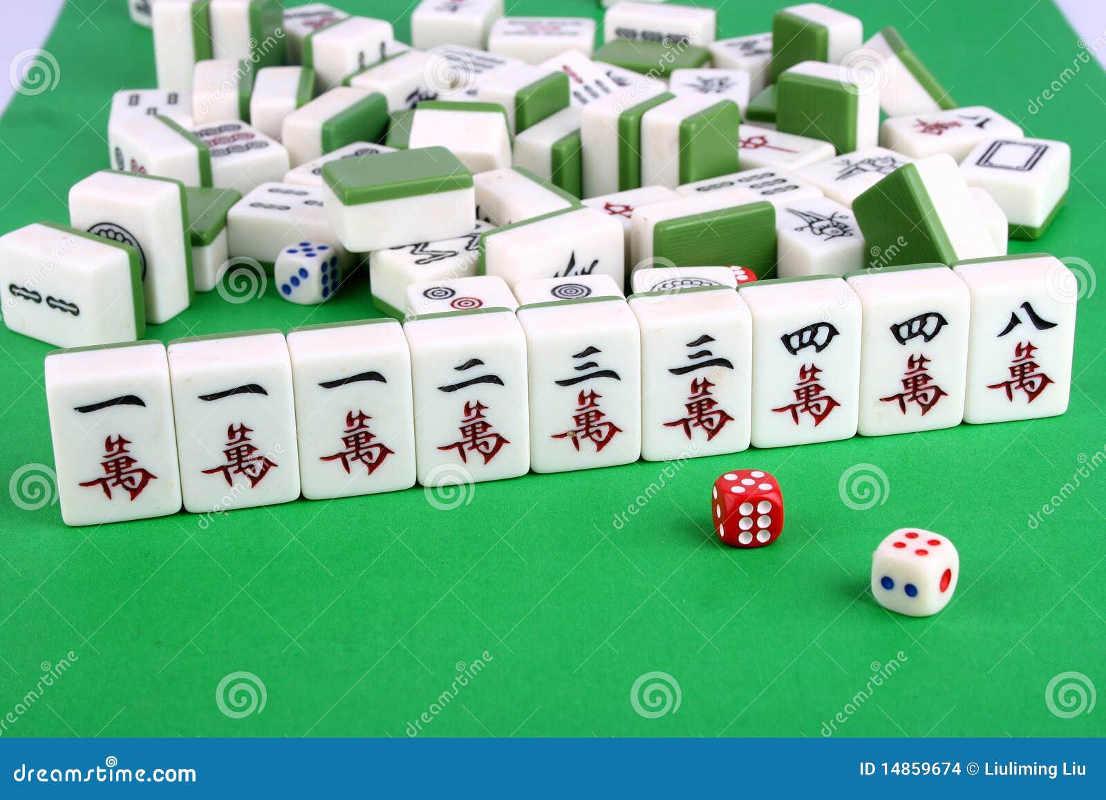 Mahjong stock photo. Image of elder, gamble, leisure - 14859674