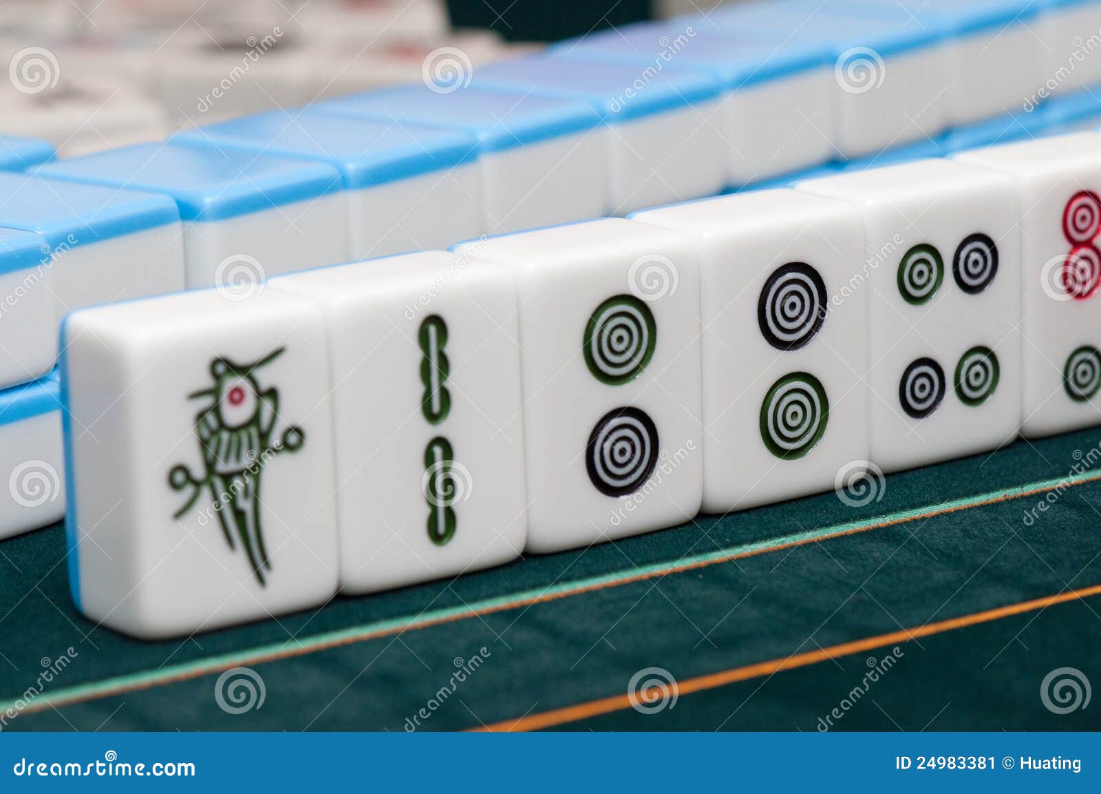 Stack Of Mahjong Tiles Stock Photography | CartoonDealer.com #6022910