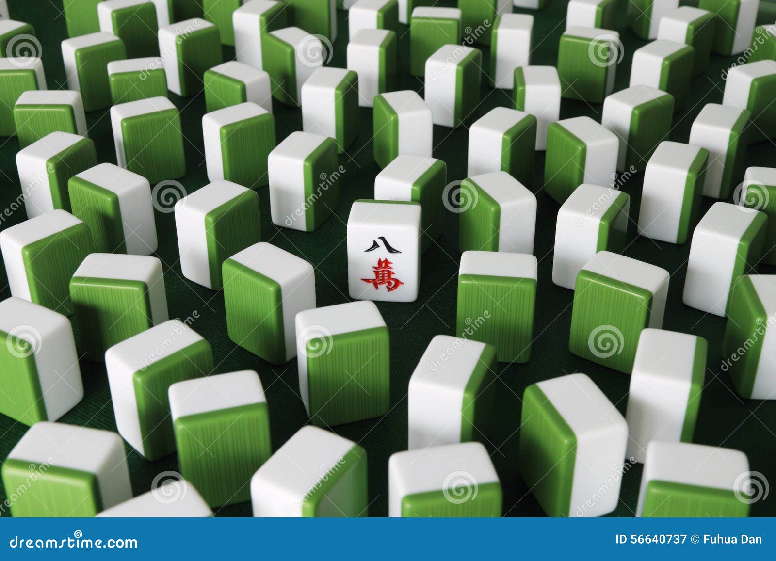 Mahjong stock image. Image of messy, block, green, chinese - 56640737