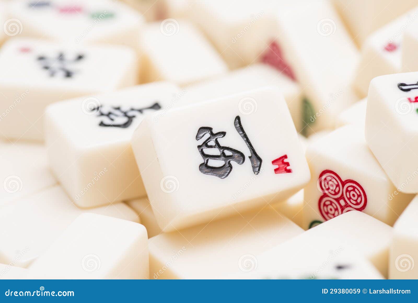 Mahjong board game pieces stock image. Image of closeup - 29380059