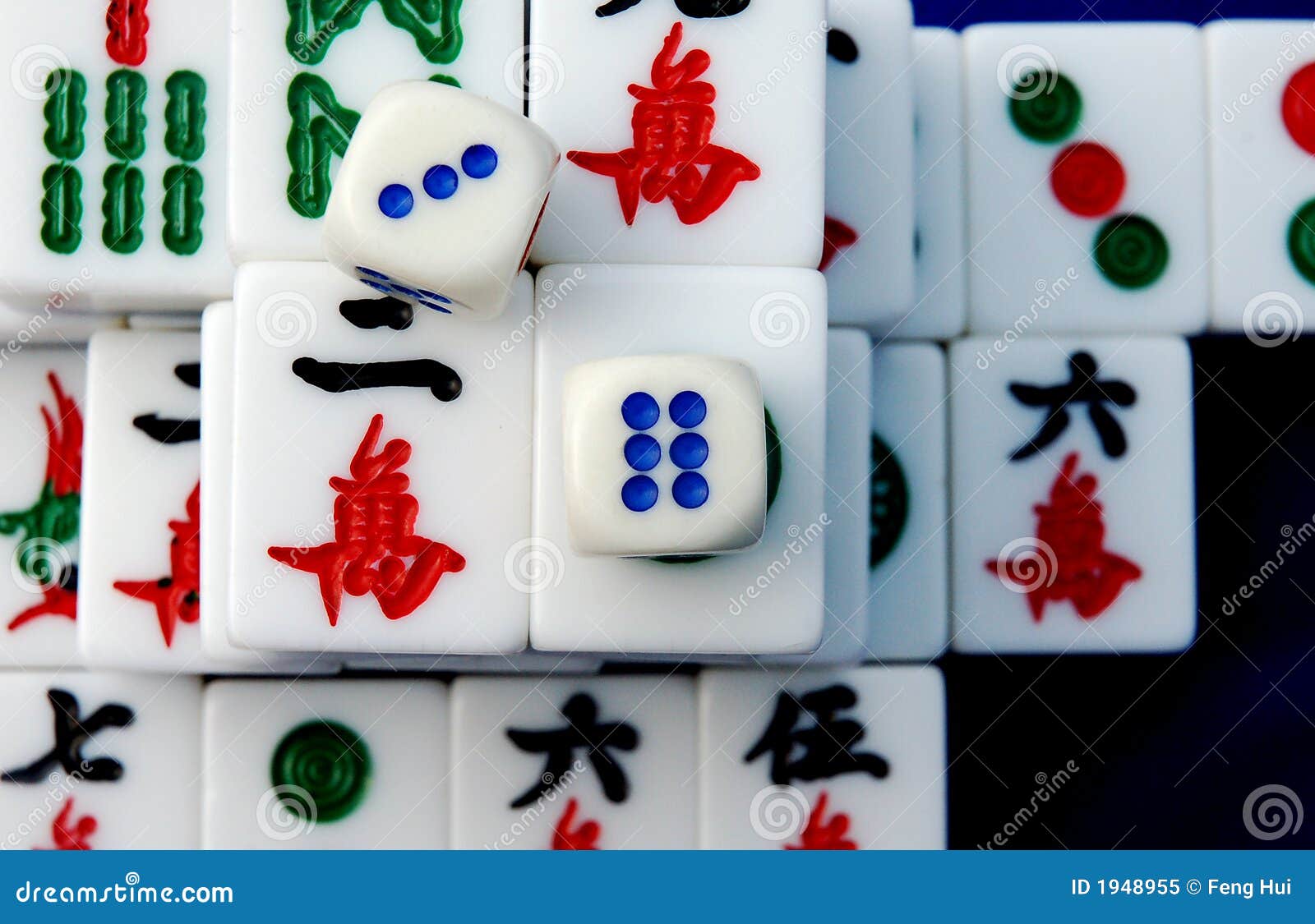 Mahjong in China stock image. Image of dominoe, chinese - 1948955