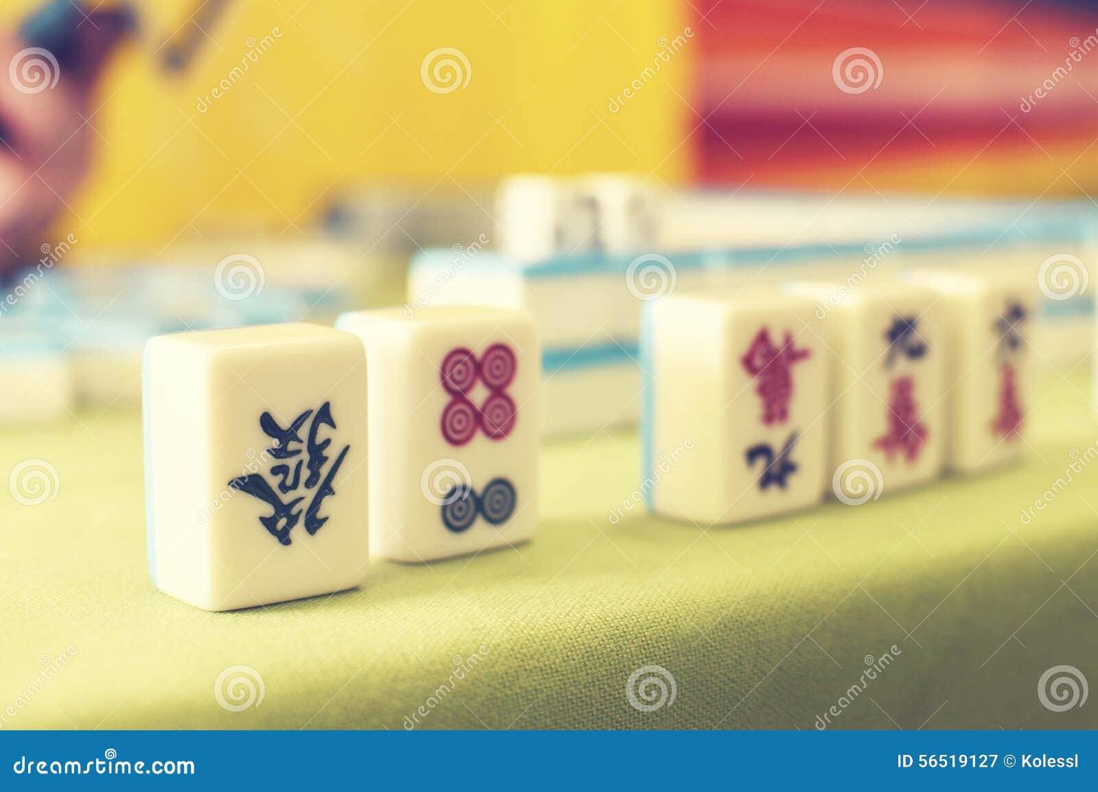 Mahjong stock image. Image of cards, mahjong, asia, tiles - 56519127