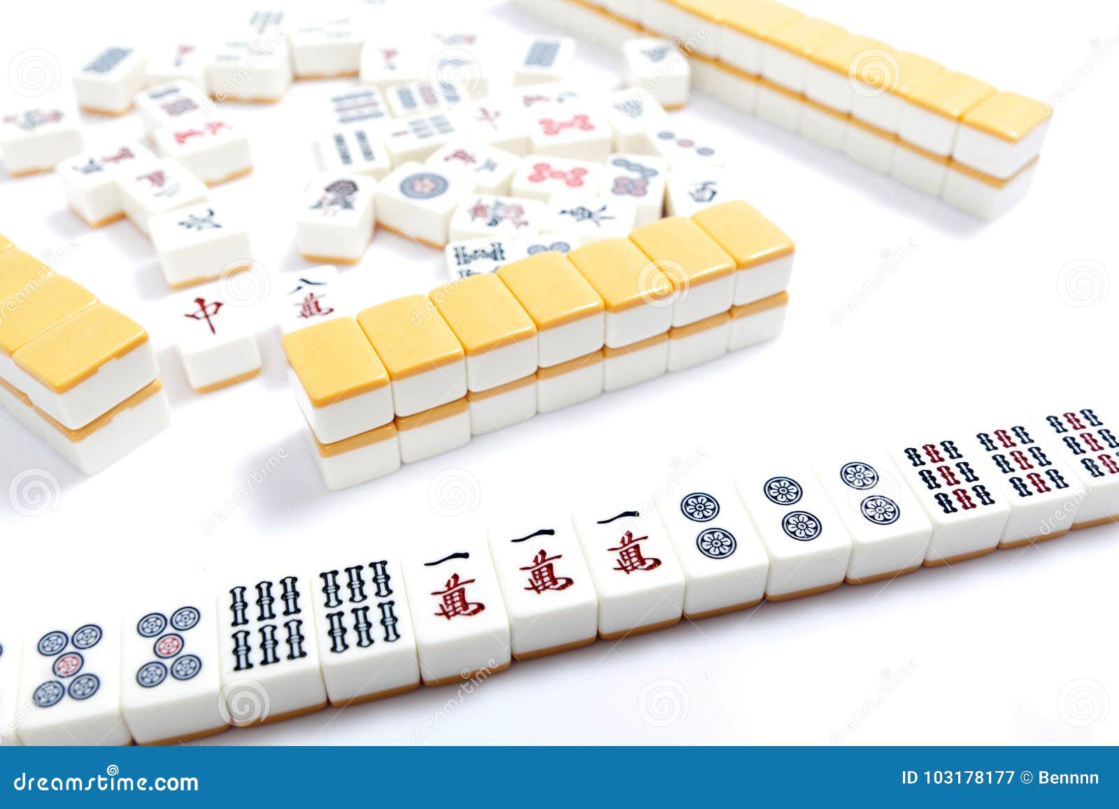 Mahjong stock image. Image of majiang, luck, studio - 103178177
