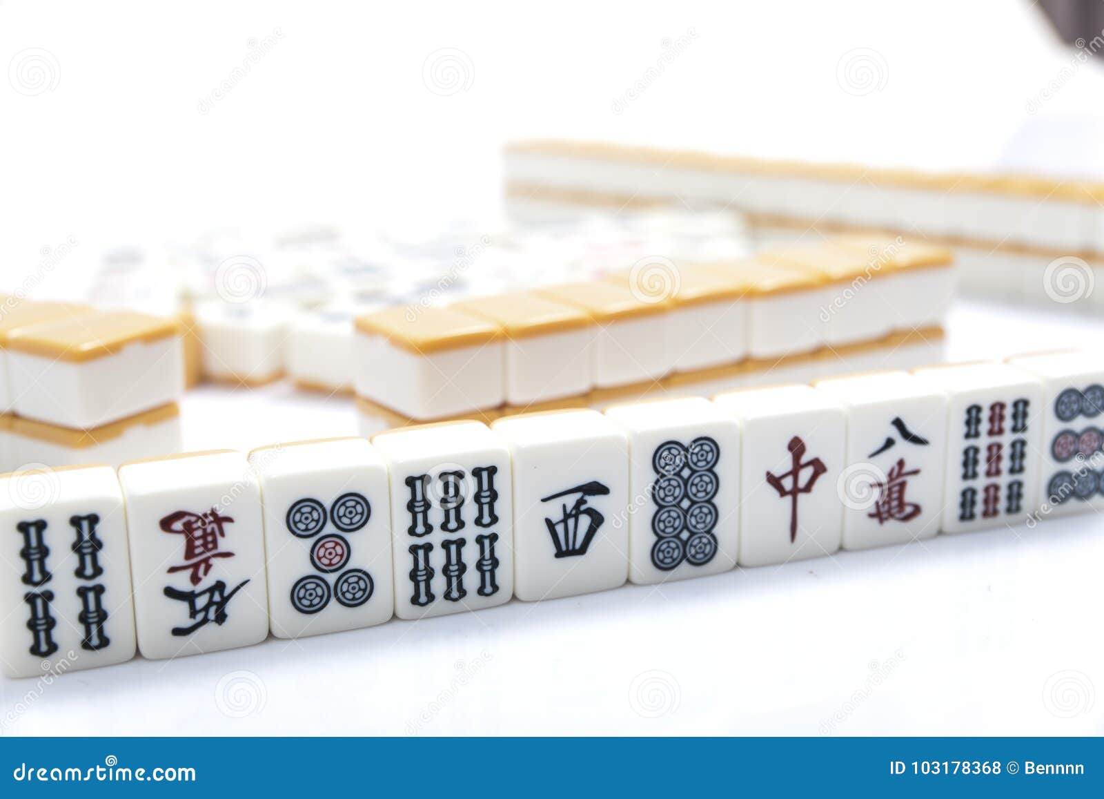 Mahjong stock photo. Image of amusement, game, asia - 103178368