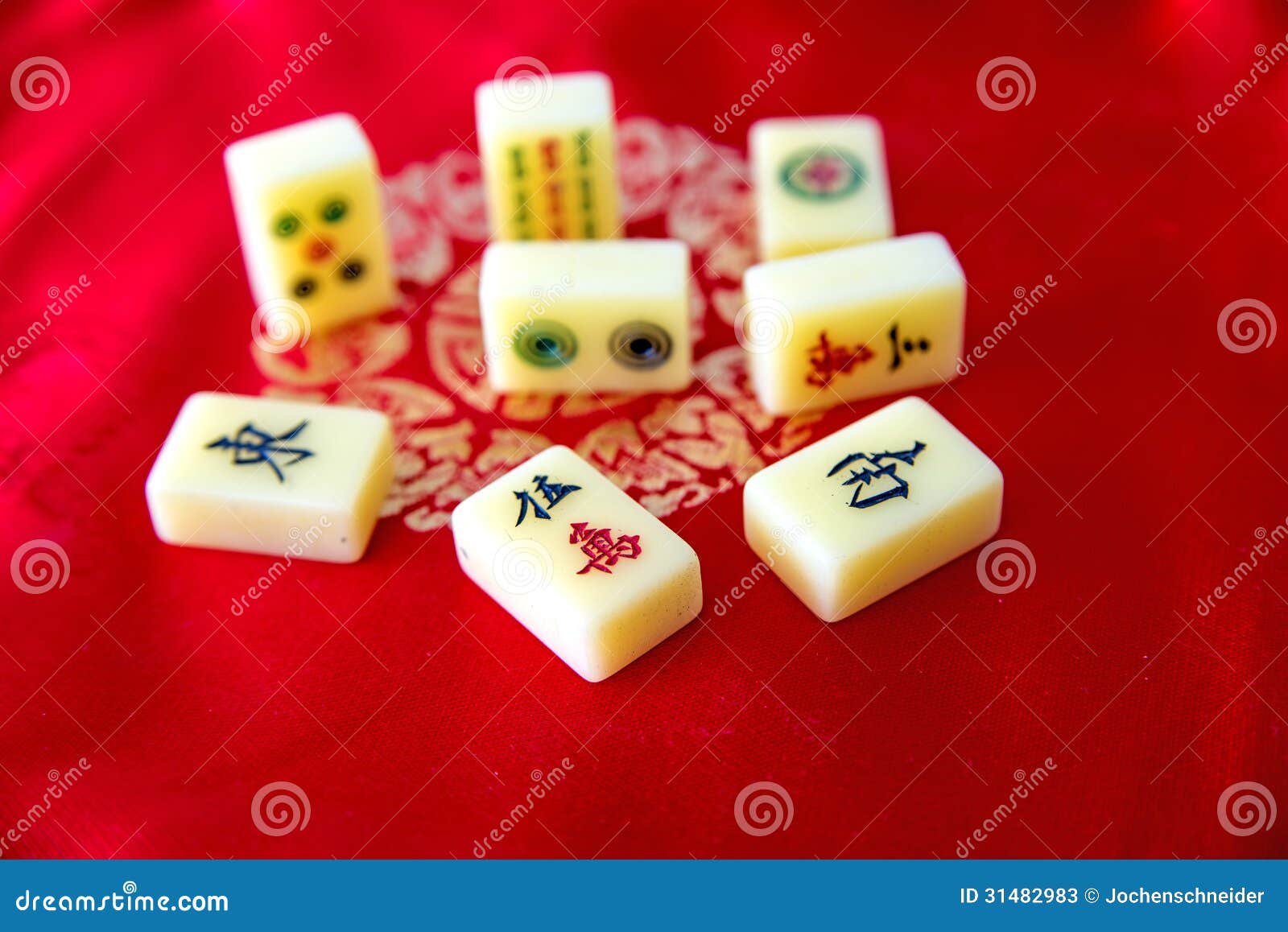 Mahjong stock image. Image of luck, chinese, circles - 31482983
