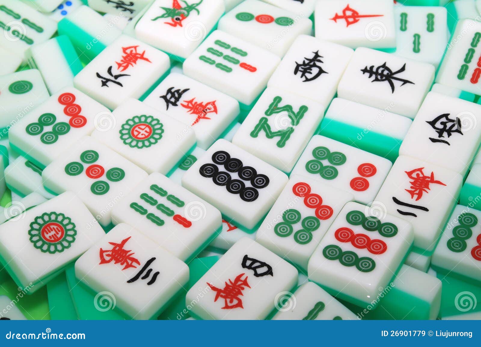 Mahjong Tiles Royalty Free Stock Images - Image: 26901779