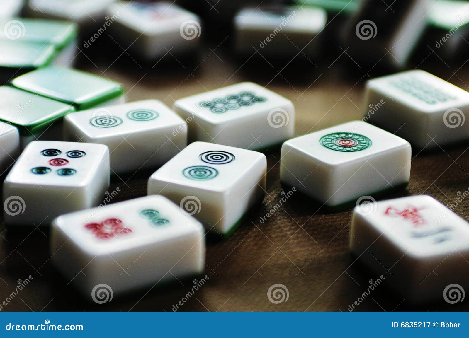 Mahjong tiles stock image. Image of teapot, chinese, asian - 6835217