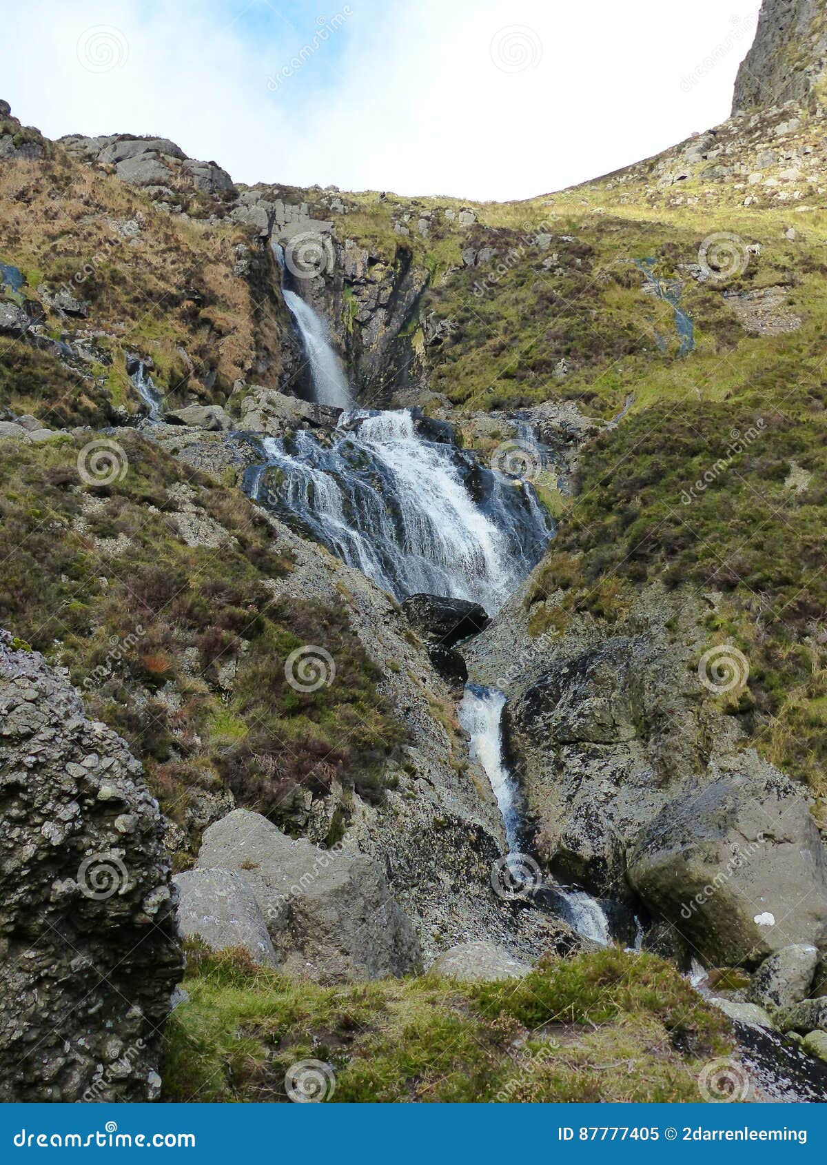 Mahon Waterfall Waterford Ireland Stock Image - Image of falling, rocks ...
