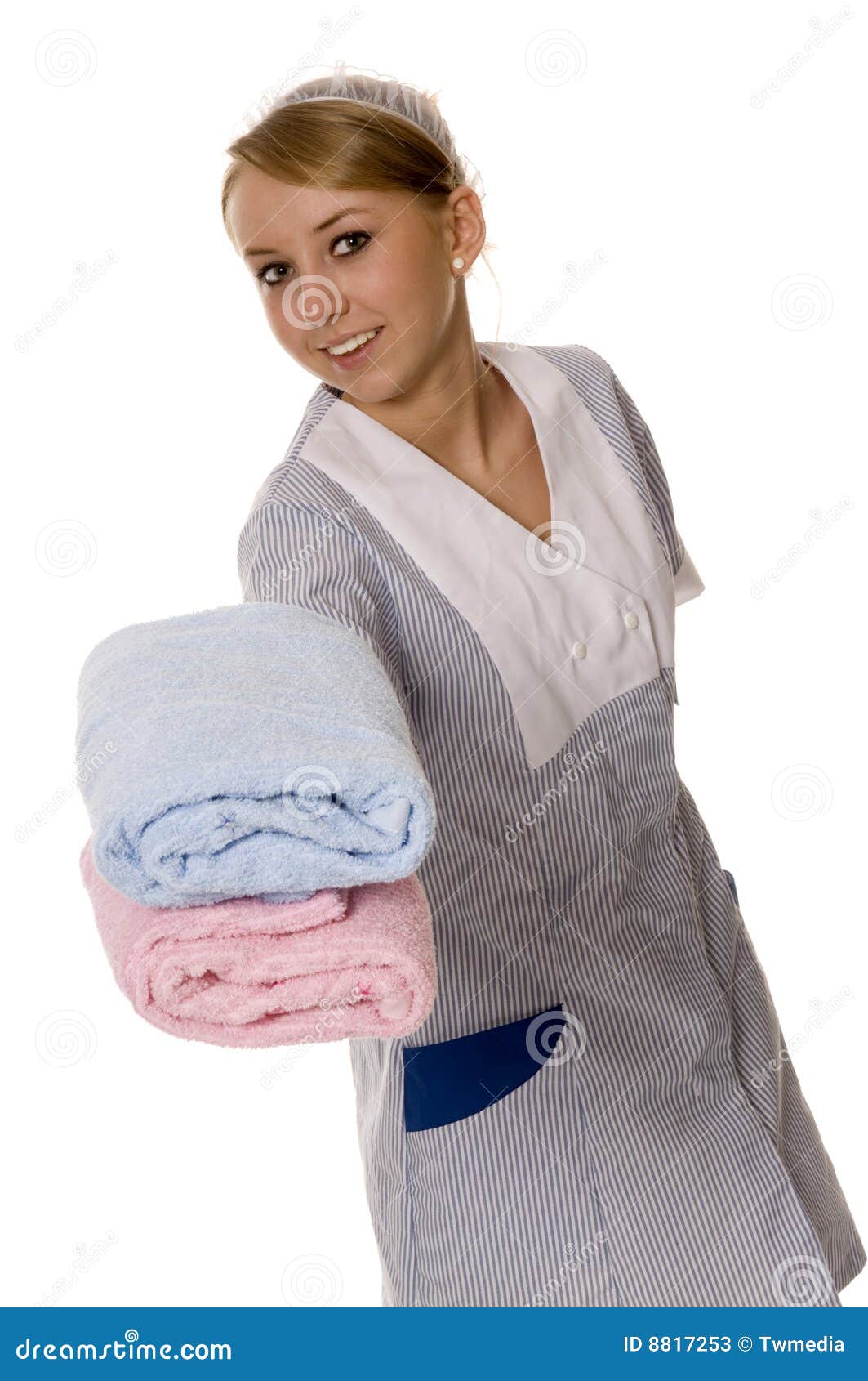 Maid stock image. Image of clothing, service, cleaning - 8817253