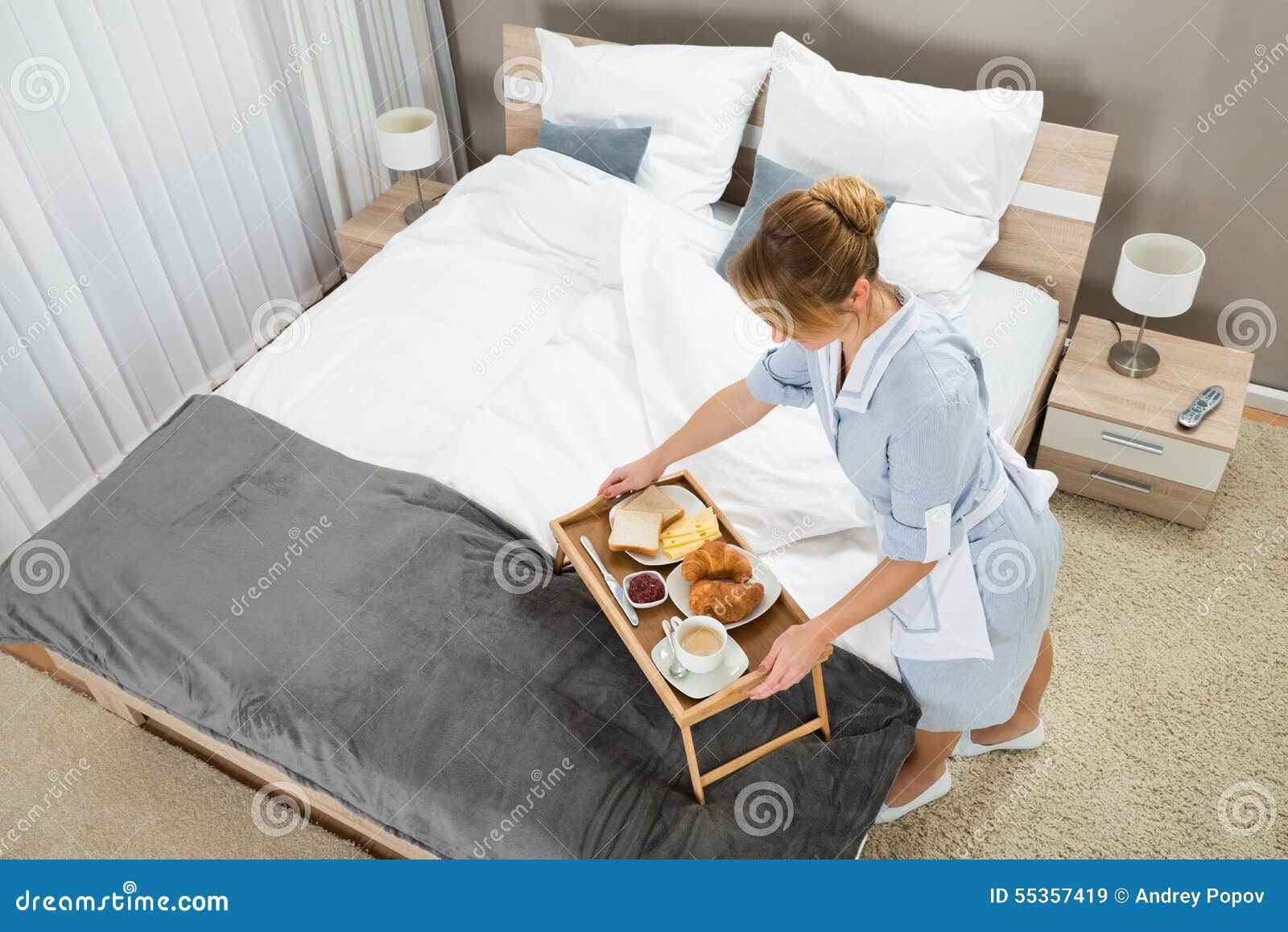 Maid Breakfast Keeping Tray Table Photos - Free & Royalty-Free Stock ...