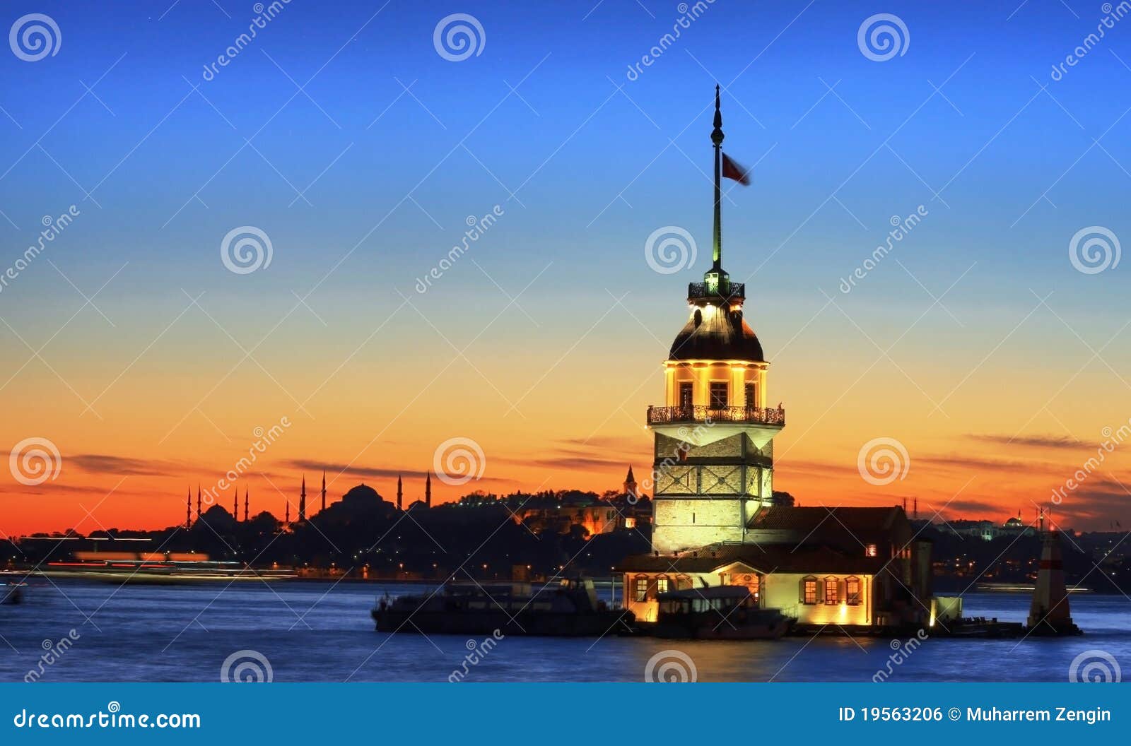 Maiden s Tower stock photo. Image of architectural, place - 19563206