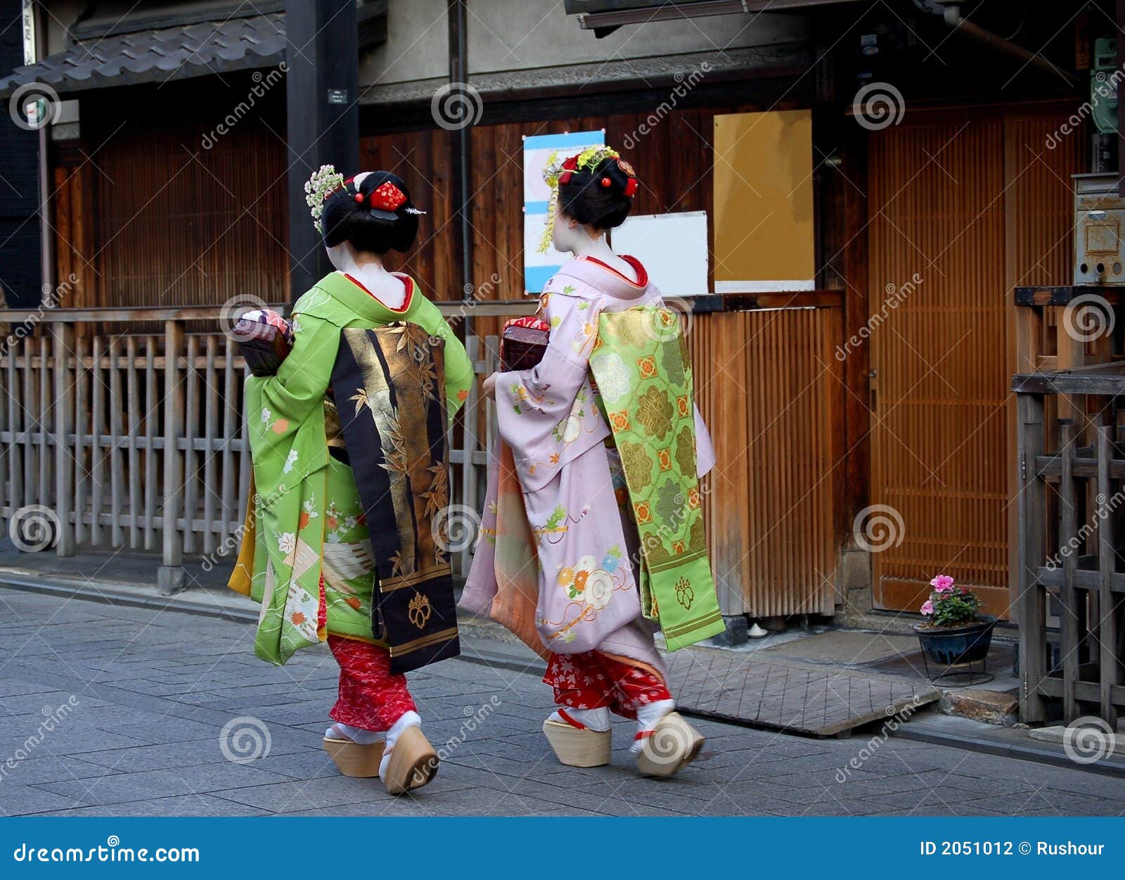 Maiko in Kyoto Japan stock photo. Image of maiko, japanese - 2051012