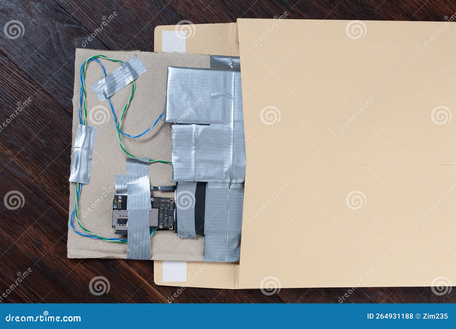 Mail Bomb IED - Improvised Explosive Device with C4 and Cell Phone ...