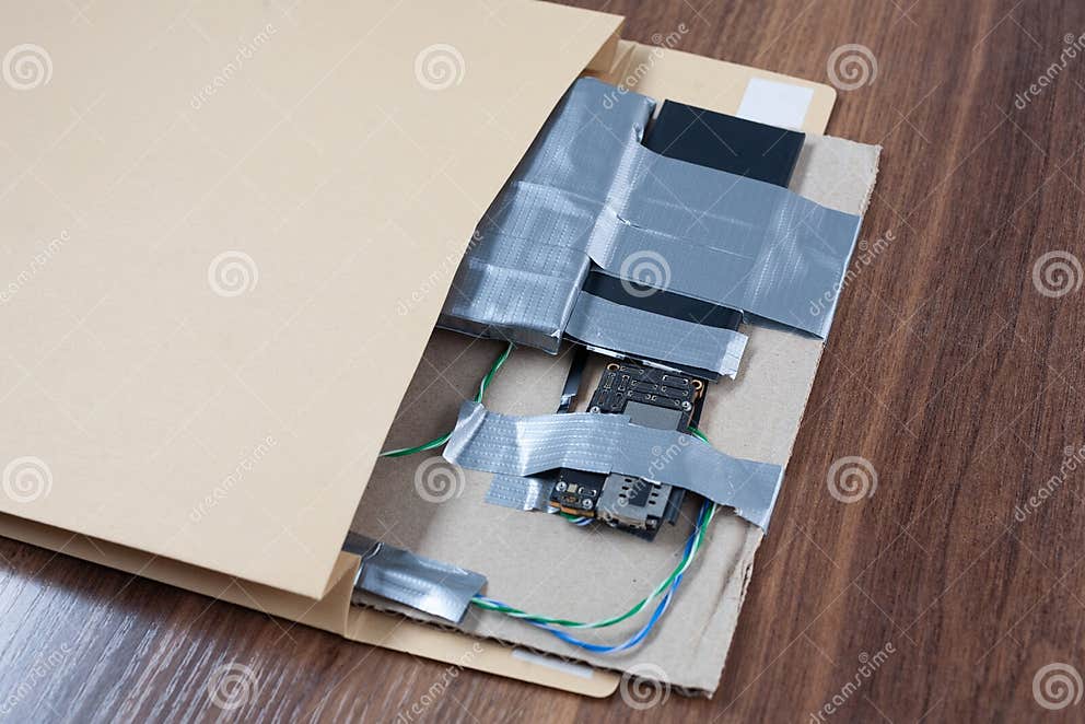 Mail Bomb IED - Improvised Explosive Device with C4 and Cell Phone ...