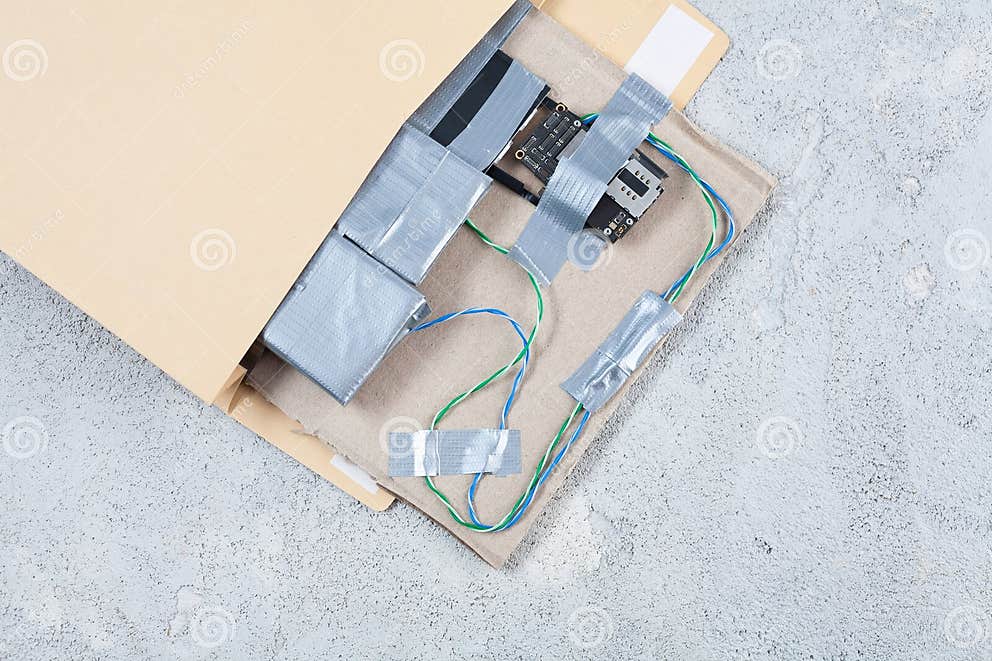 Mail Bomb IED - Improvised Explosive Device with C4 and Cell Phone ...