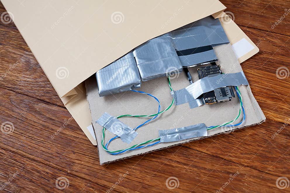 Mail Bomb IED - Improvised Explosive Device with C4 and Cell Phone ...