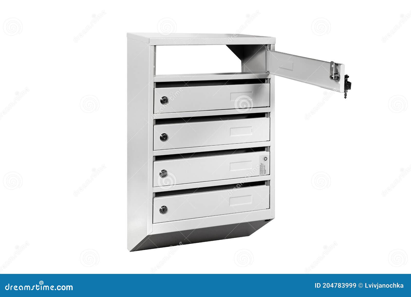 Mail Boxes Filled of Leaflets and Letters. Shallow DOF,Mailboxes and ...