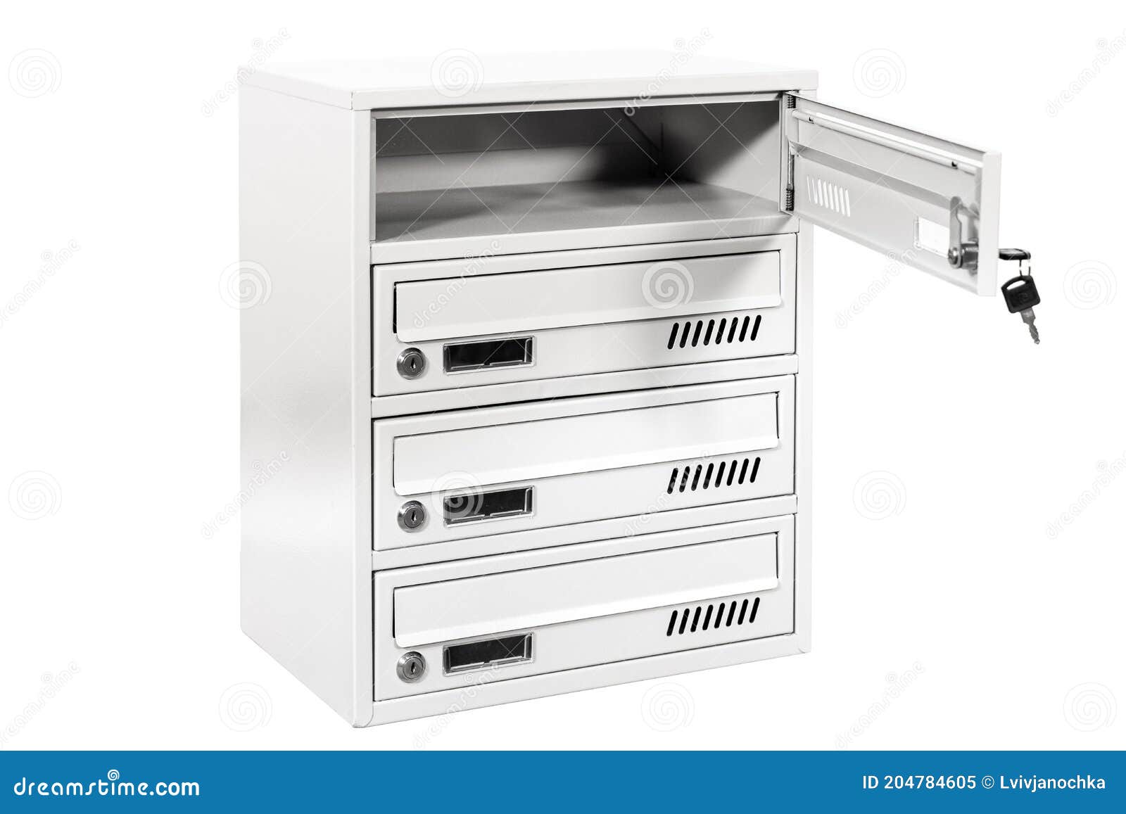 Mail Boxes Filled of Leaflets and Letters. Shallow DOF,Mailboxes and ...