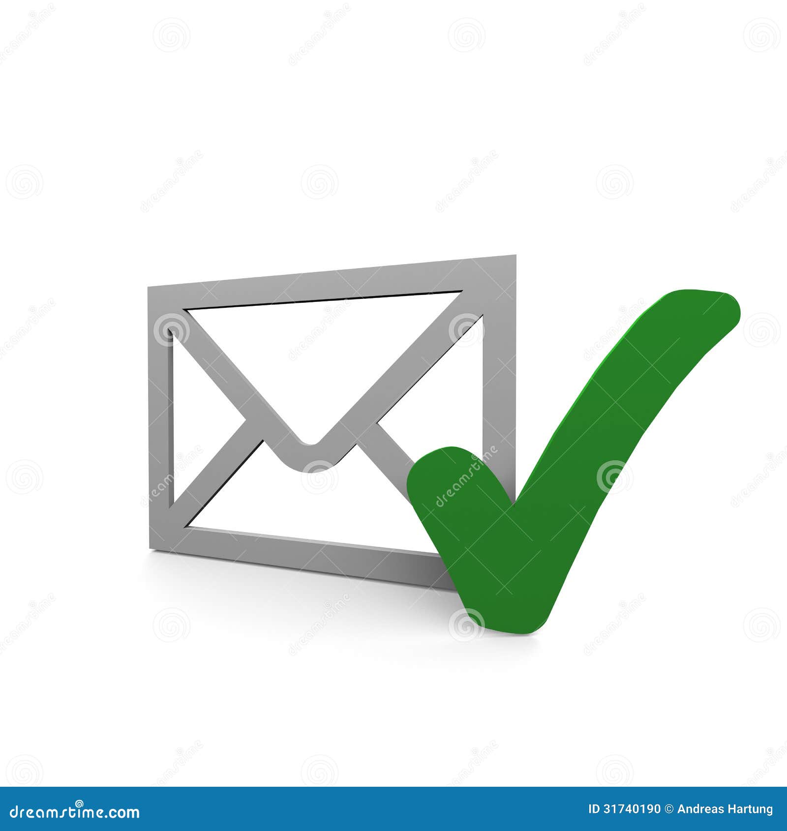 Mail check stock illustration. Illustration of post, concept - 31740190