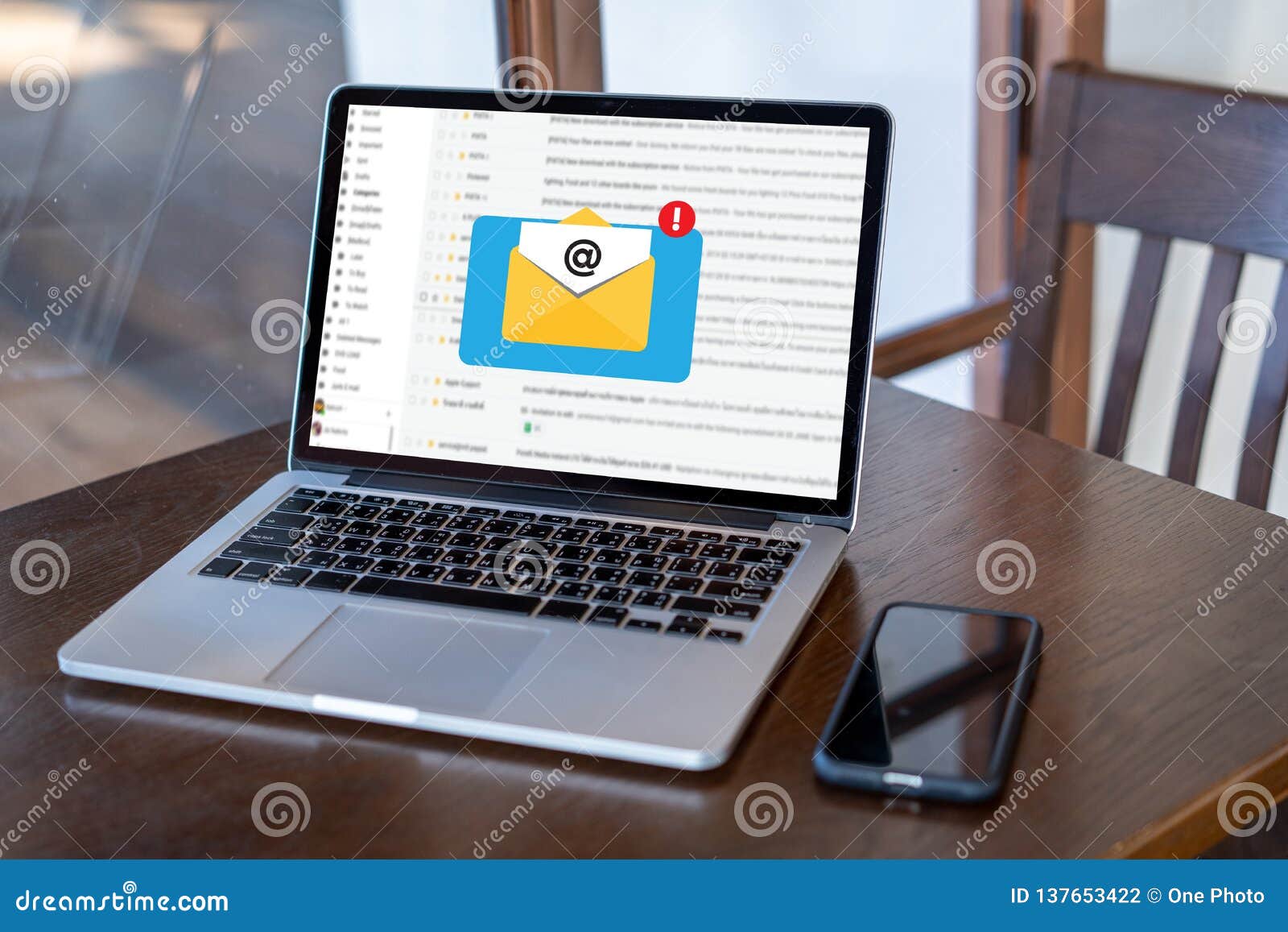 Mail Communication Connection Message To Mailing Contacts Phone Global ...