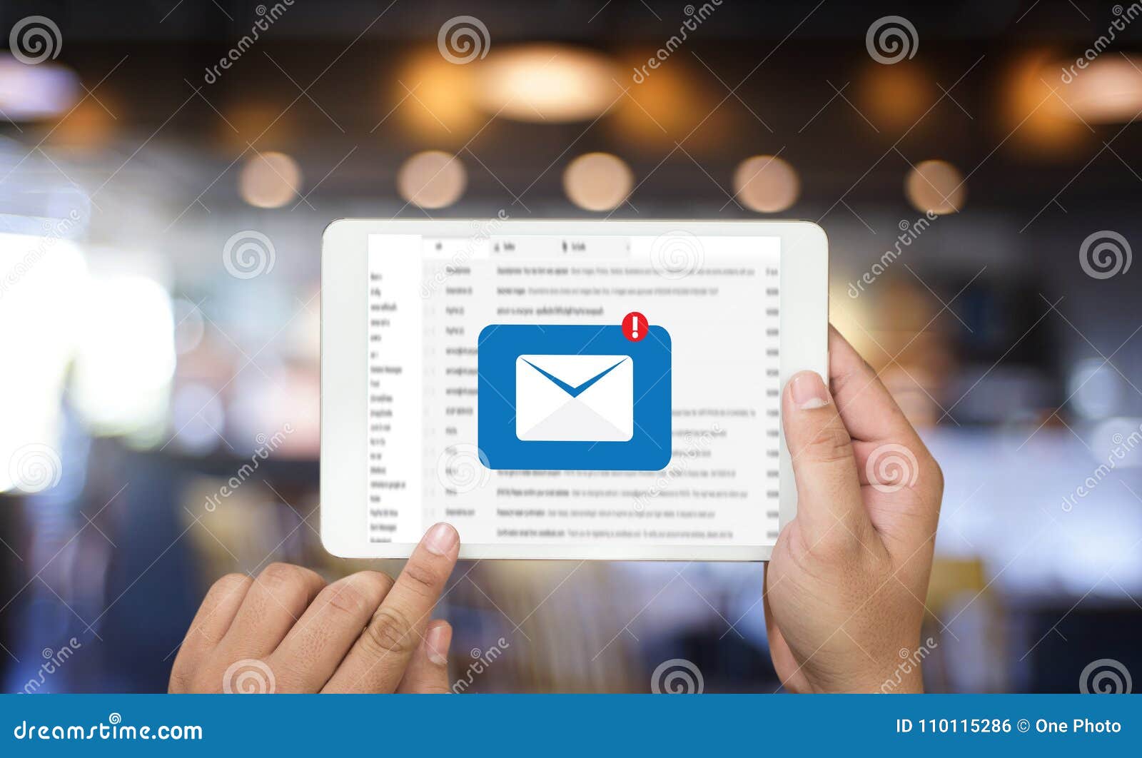 Mail Communication stock photo. Image of modern, media - 110115286