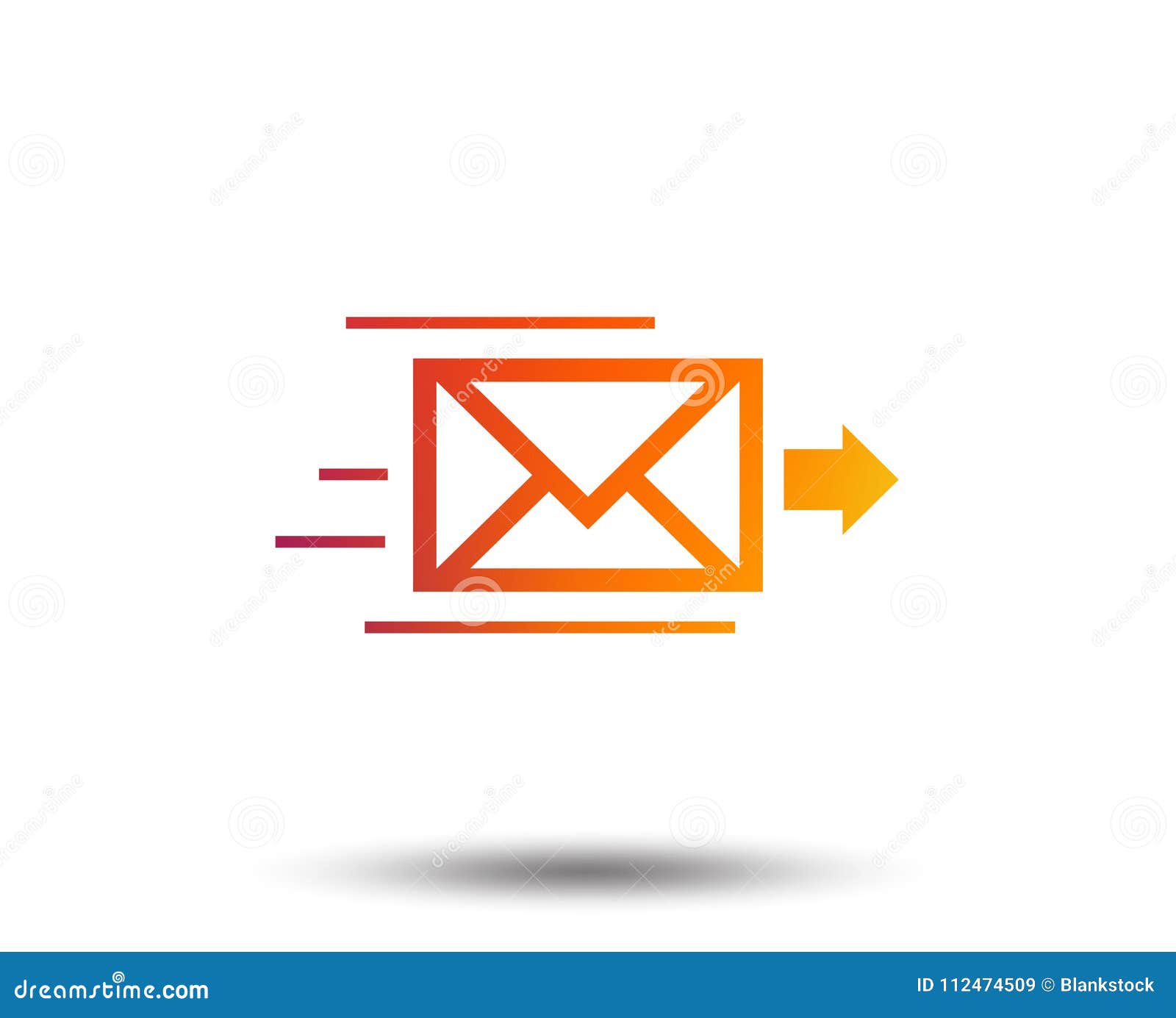 Mail Delivery Icon. Envelope Symbol. Message. Stock Vector ...