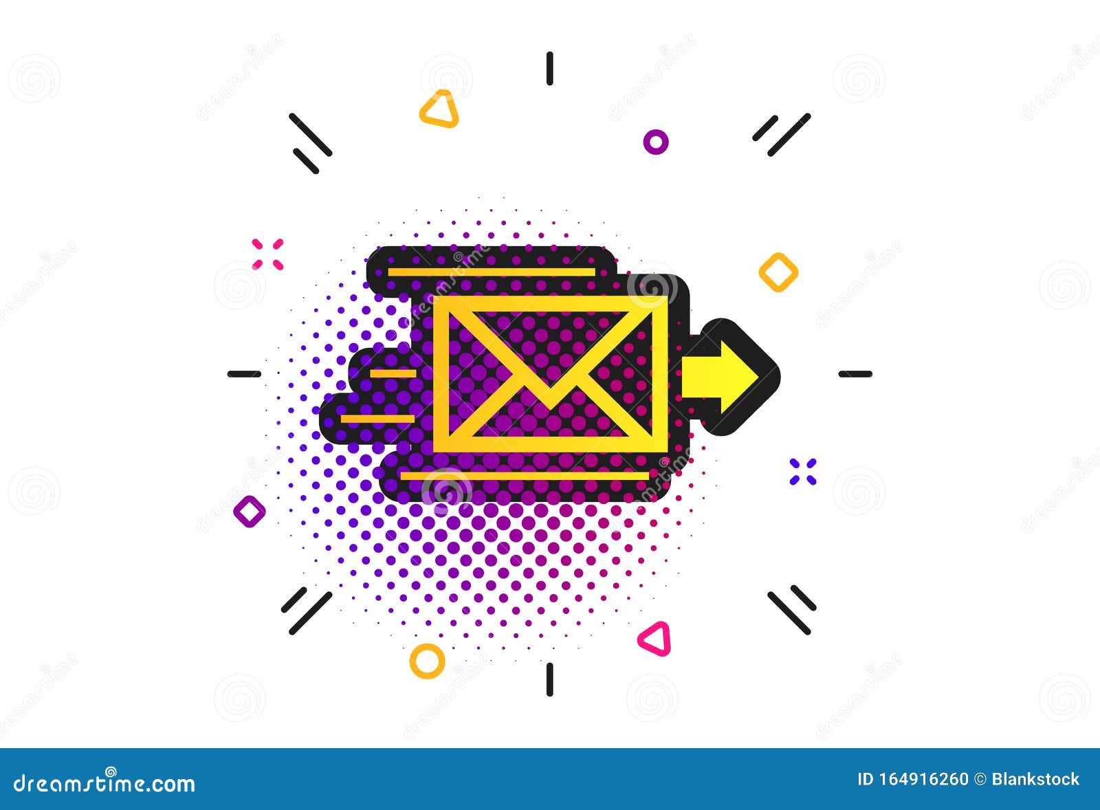 Mail Delivery Icon. Envelope Symbol. Message. Vector Stock Vector ...