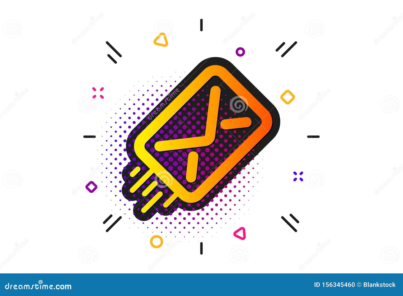 Mail Delivery Icon. Message Correspondence Sign. Vector Stock Vector ...
