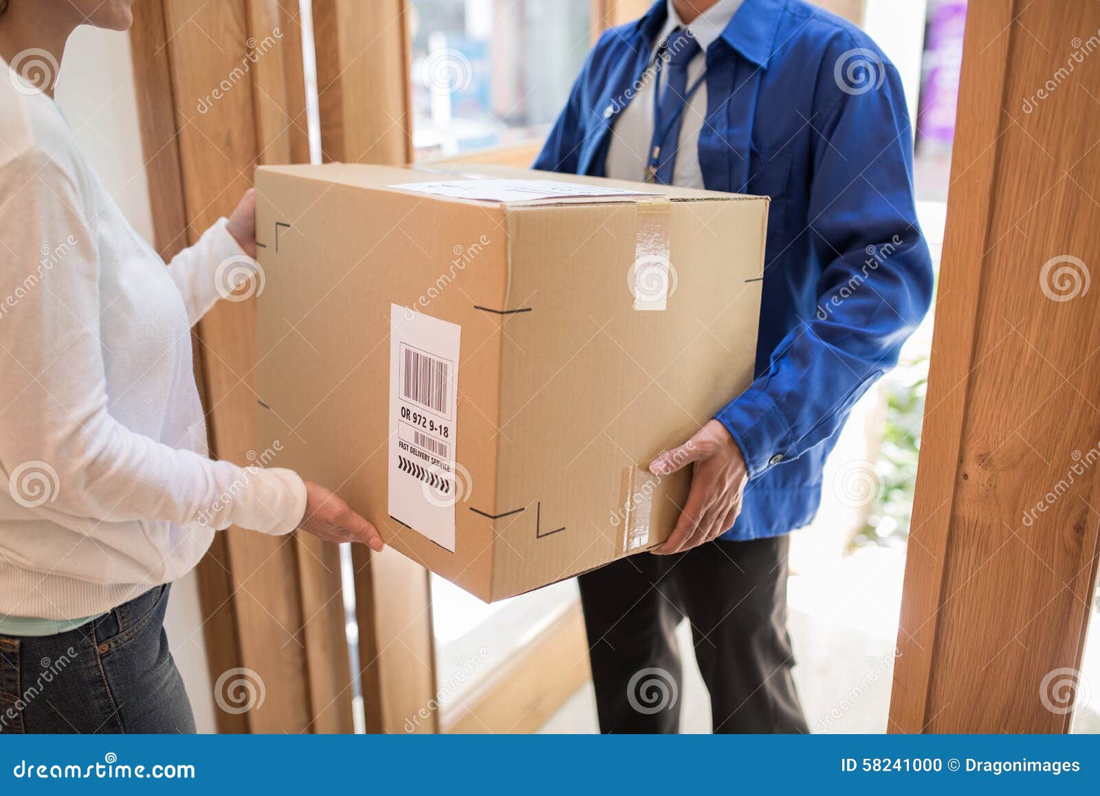 Mail delivery stock photo. Image of women, cropped, working - 58241000