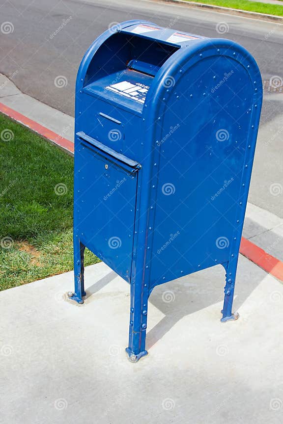 Mail Drop Box stock image. Image of message, freight - 25243097
