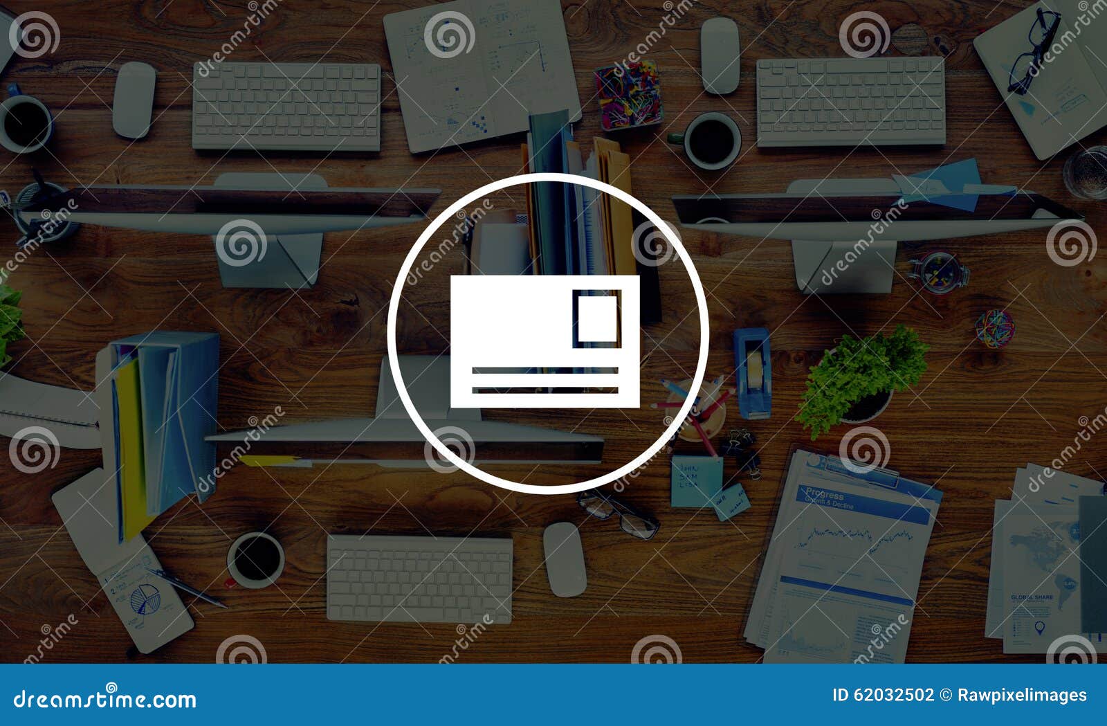 Mail Email Message Inbox Communication Concept Stock Photo - Image of ...