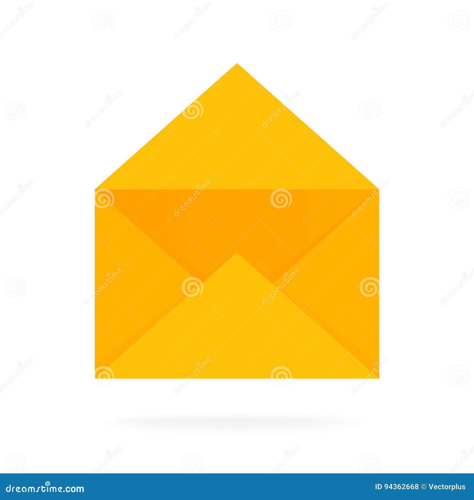 Mail Envelope Icon. Email Send Concept Vector Illustration Stock Vector ...