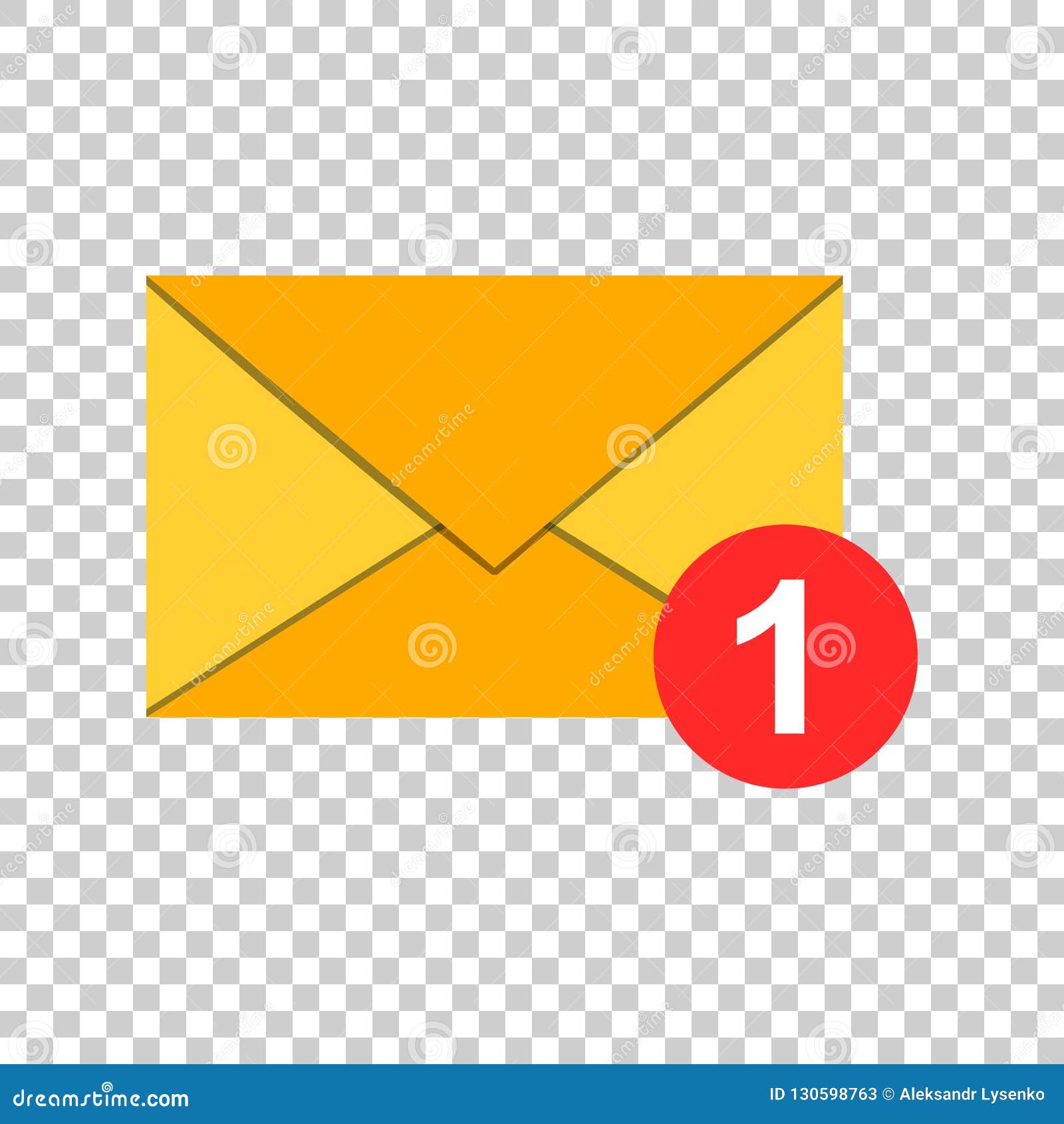 Email Mail Envelope Icon With Cross Mark Disapprove Symbol Vector ...