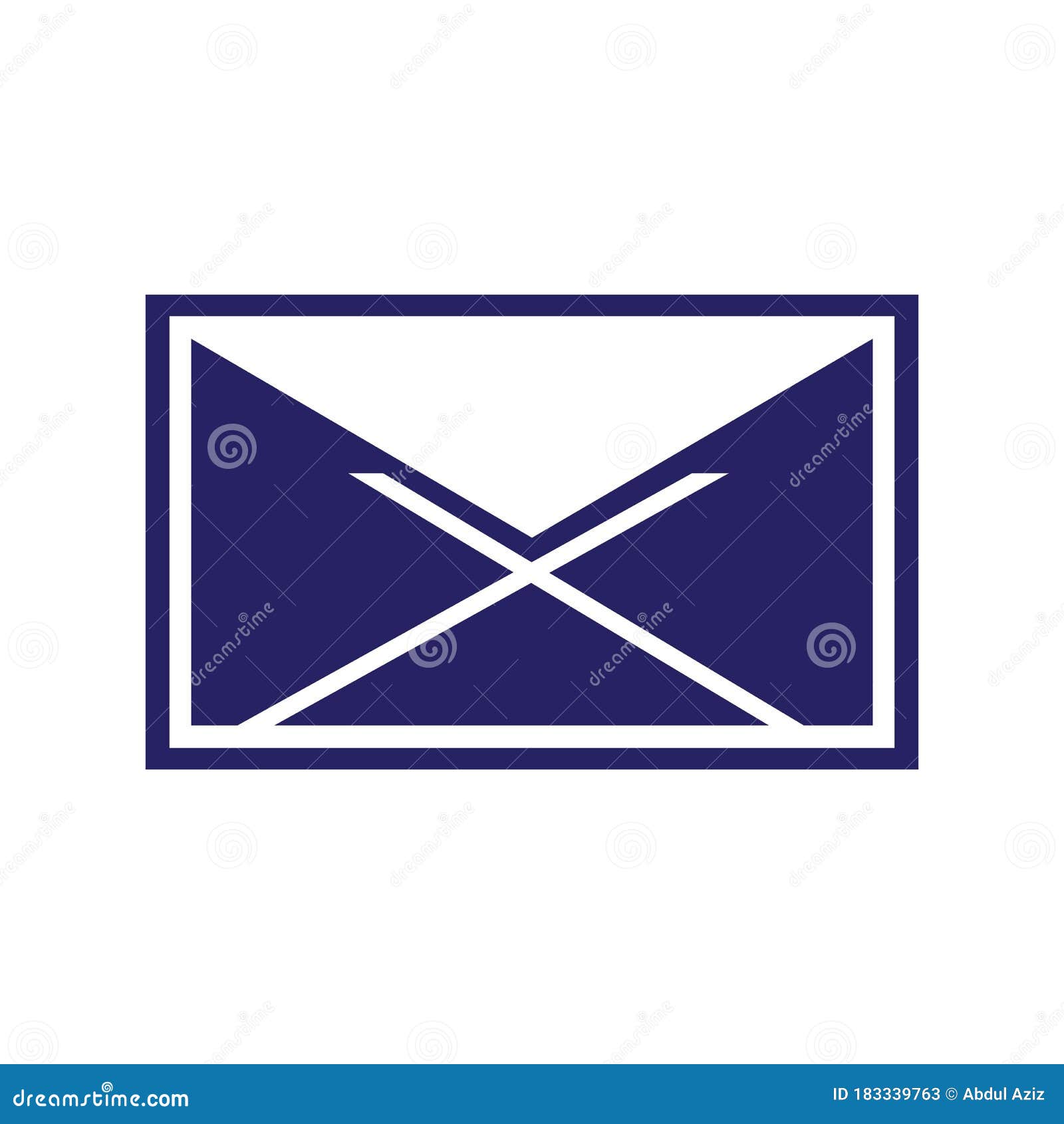 Mail, Envelope Illustration Logo Vector Stock Vector - Illustration of ...