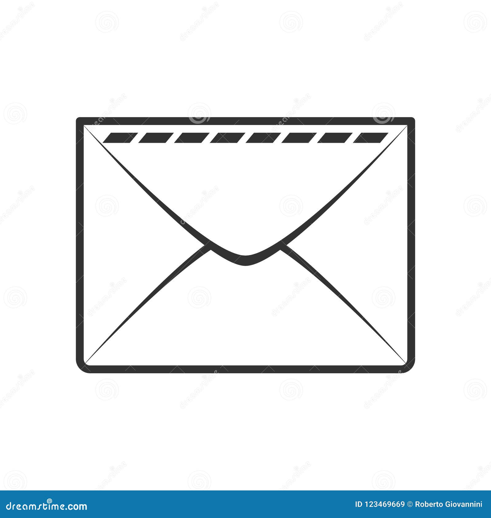Envelope Outline Stock Illustrations – 32,026 Envelope Outline Stock ...