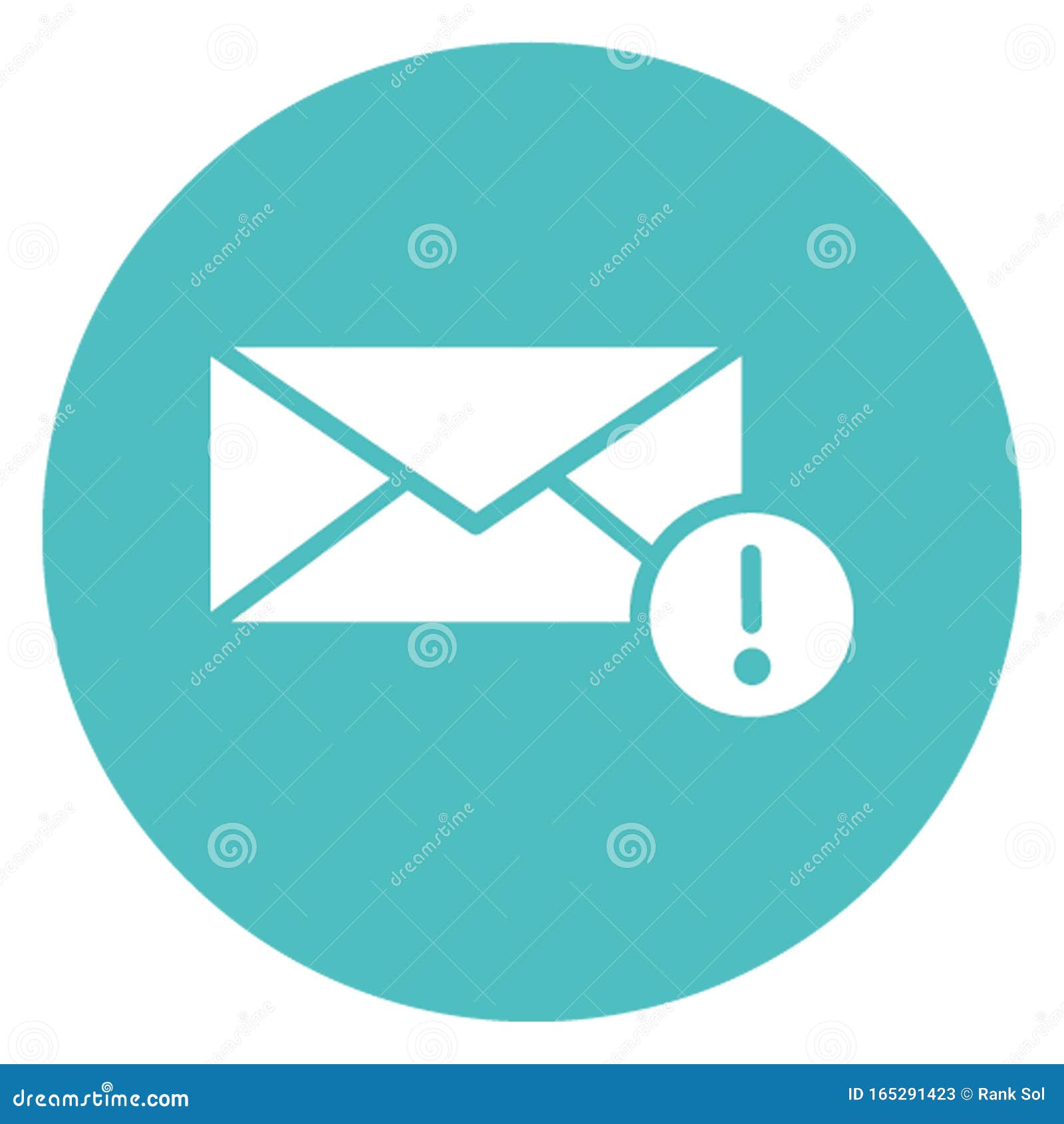 Mail Error, Message Error Isolated Vector Icon Which Can Easily Modify ...