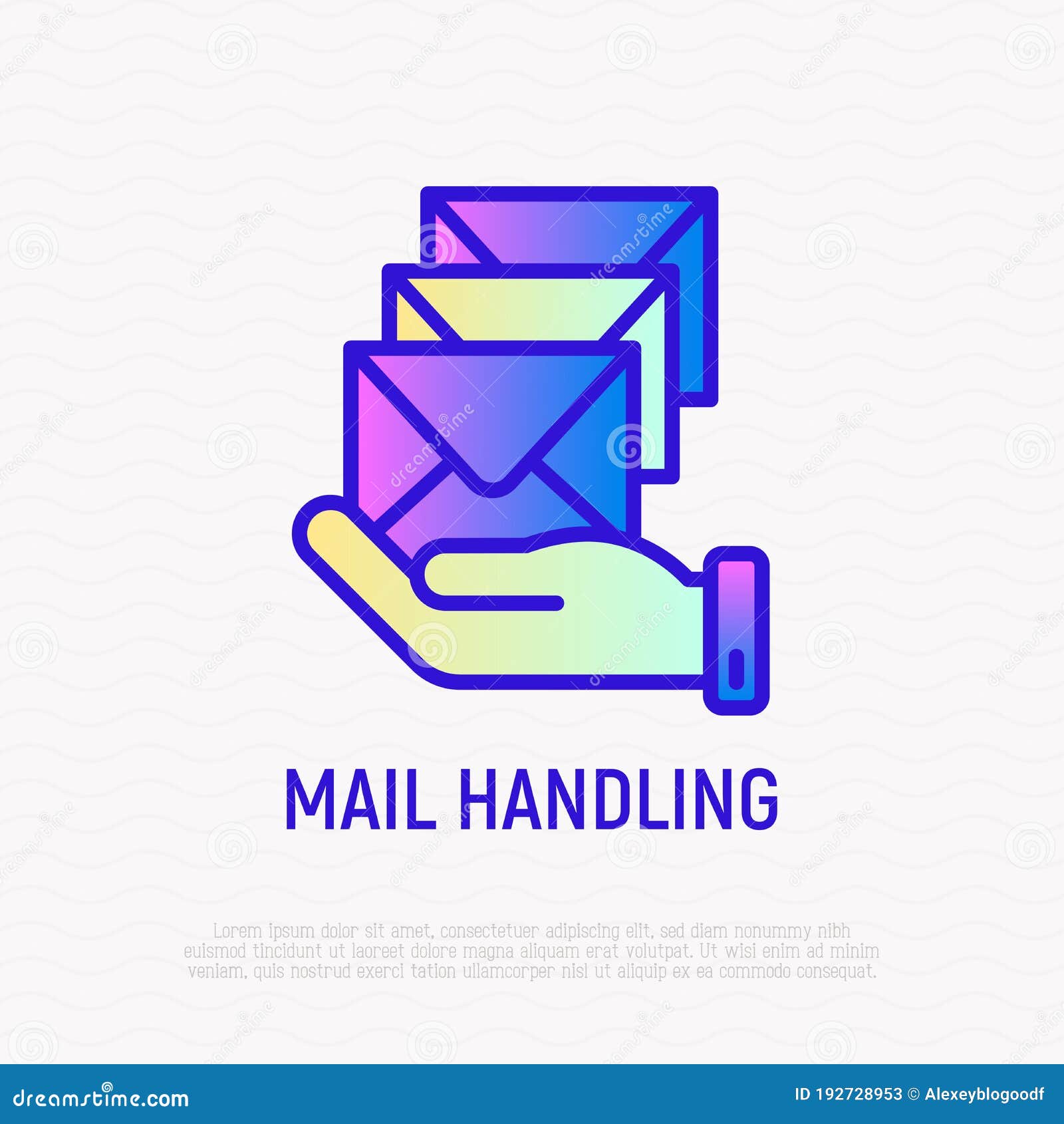Mail Handling Stock Illustrations – 679 Mail Handling Stock ...