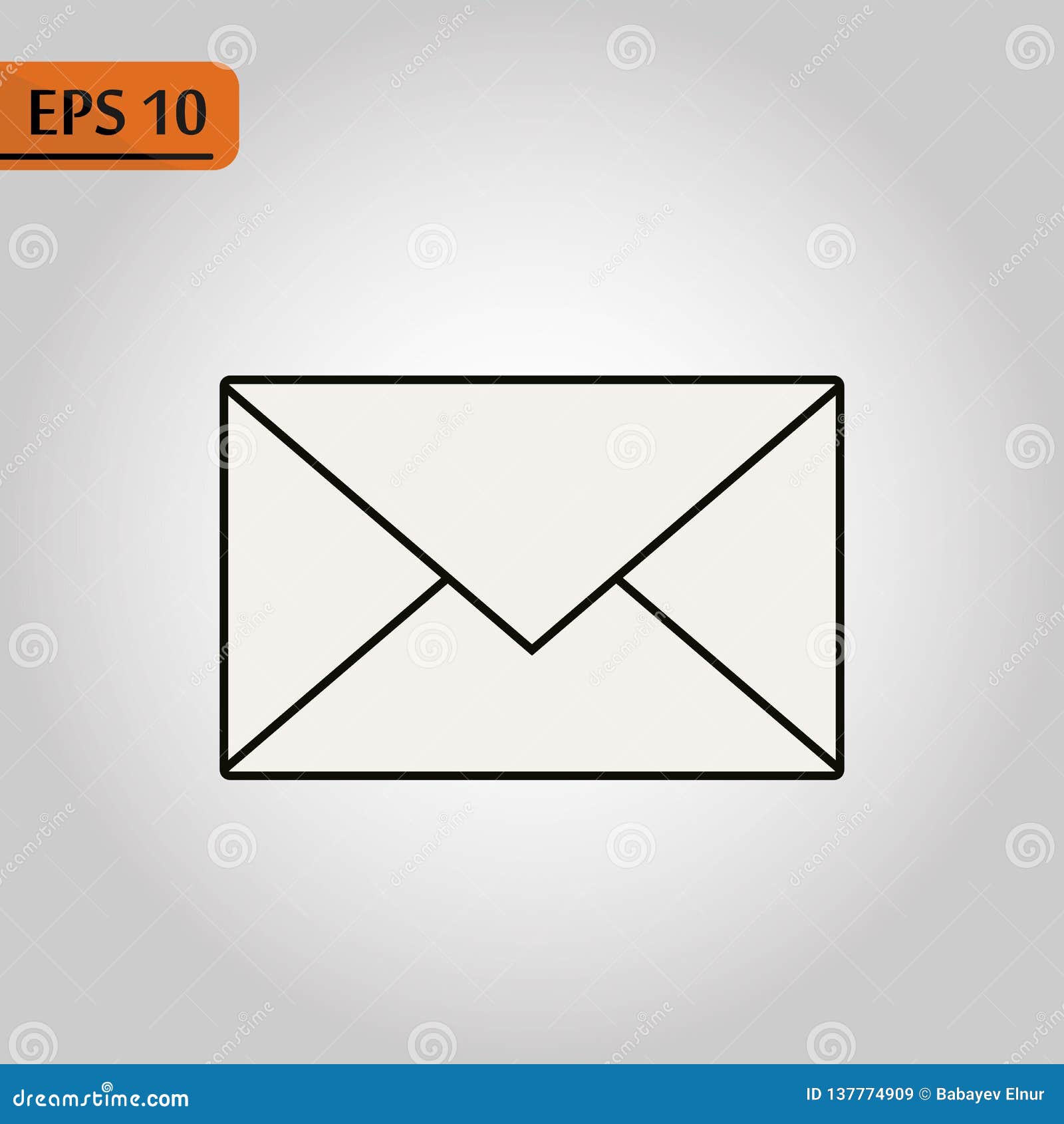 Mail Icon. Envelope Sign. Vector Illustration. Email Icon. Letter Icon ...