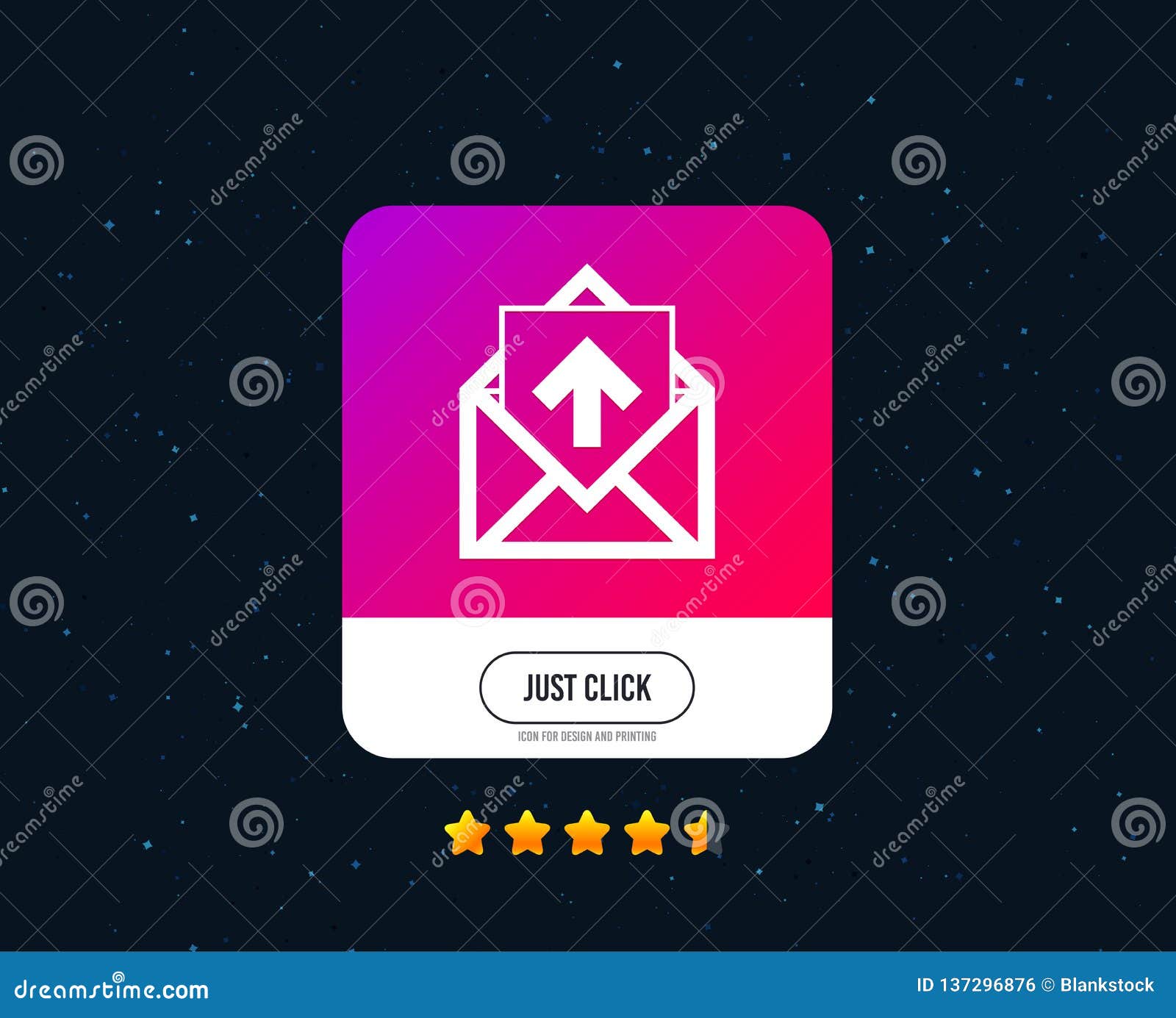Mail Icon. Envelope Symbol. Outbox Message Sign. Vector Stock Vector ...