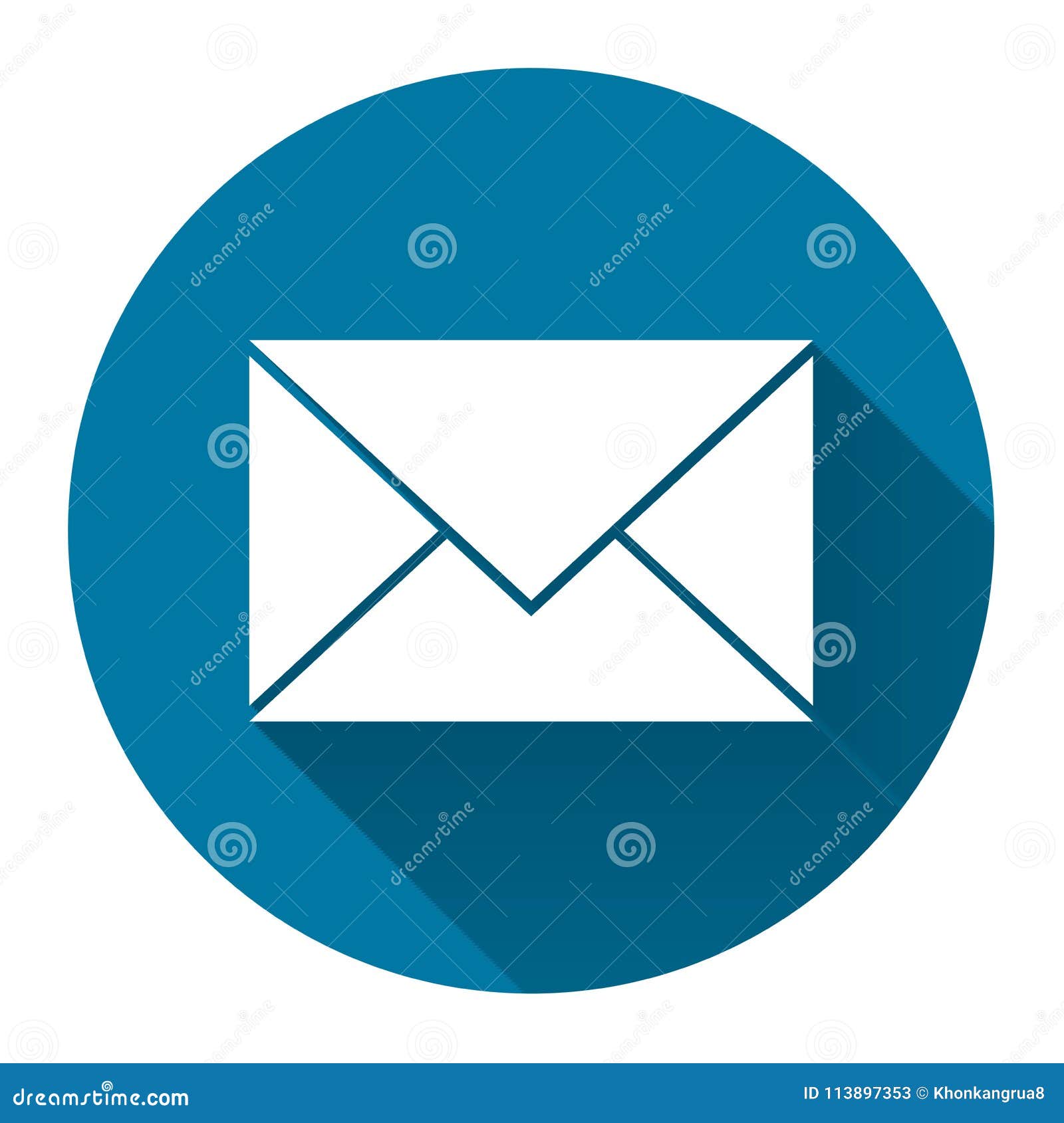 Email Icon Black And White Simple