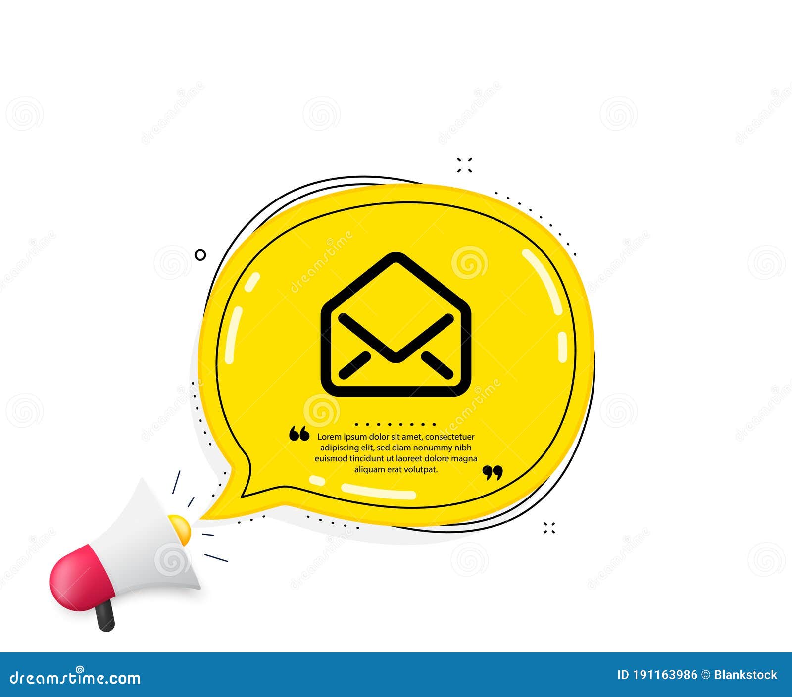 Mail Icon. Message Correspondence Sign. Vector Stock Vector ...