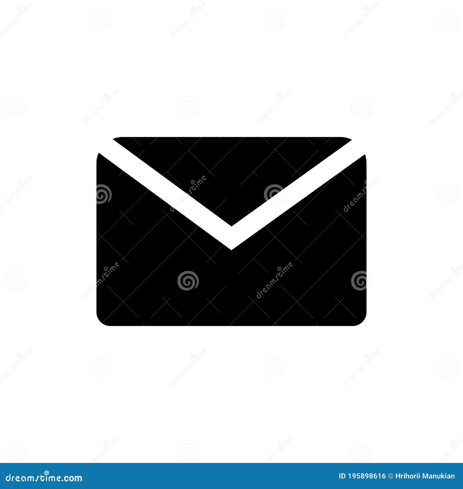 Mail Icon. One of Set Web Icons Stock Vector - Illustration of icon ...
