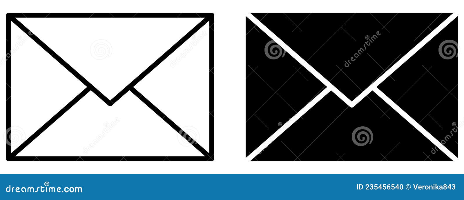 Silhouette Man With Email Envelope Check Mark Cartoon Vector ...