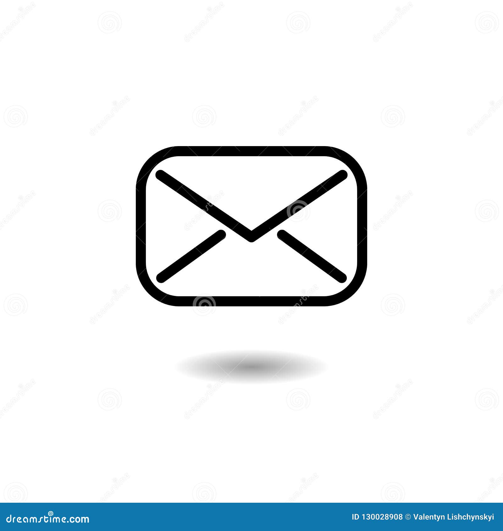 Mail Icon Vector, Envelope Sign, Message Symbol Stock Illustration ...